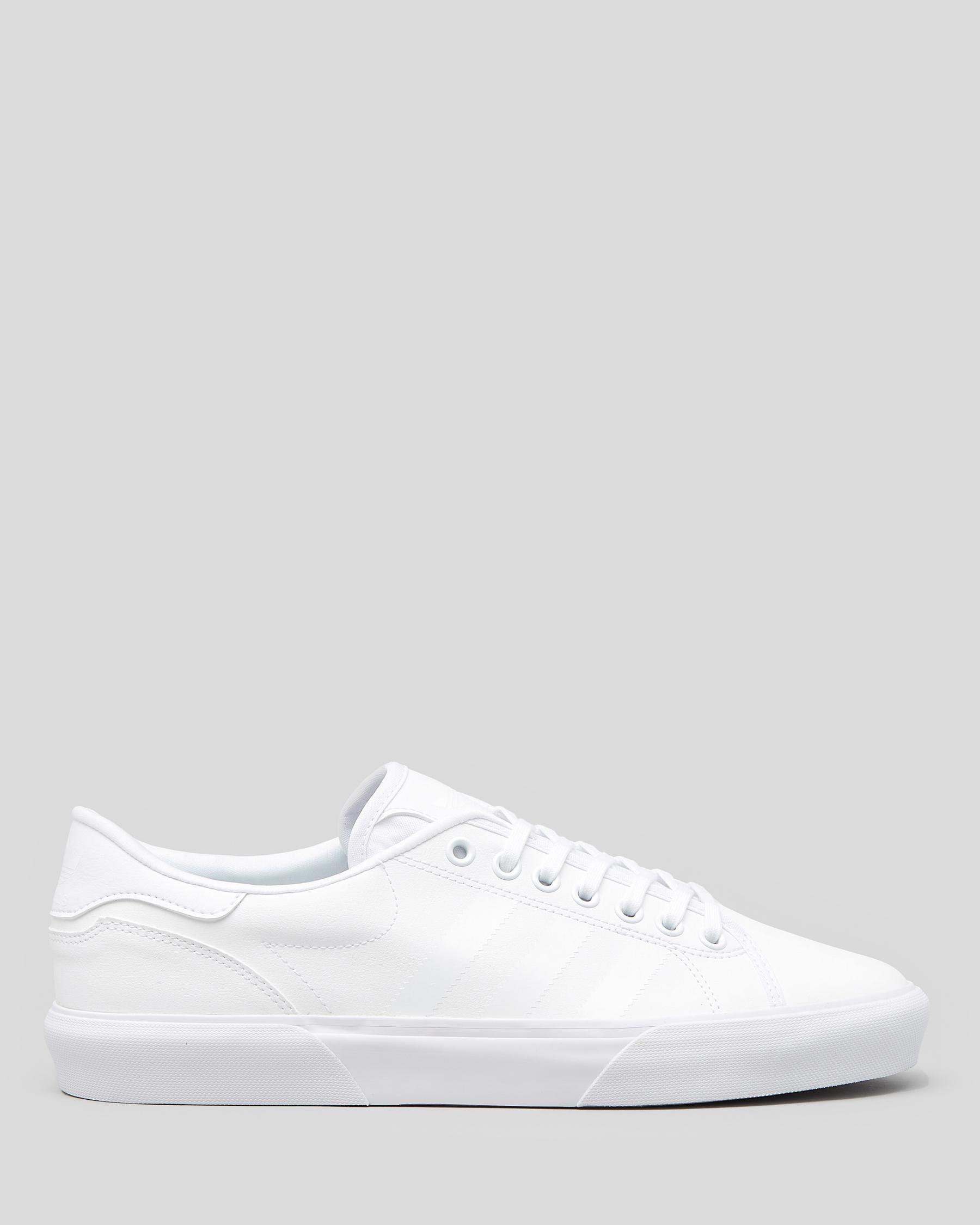 Shop adidas Abaca Shoes In Ftwr White/ftwr White/ftwr Whi - Fast ...