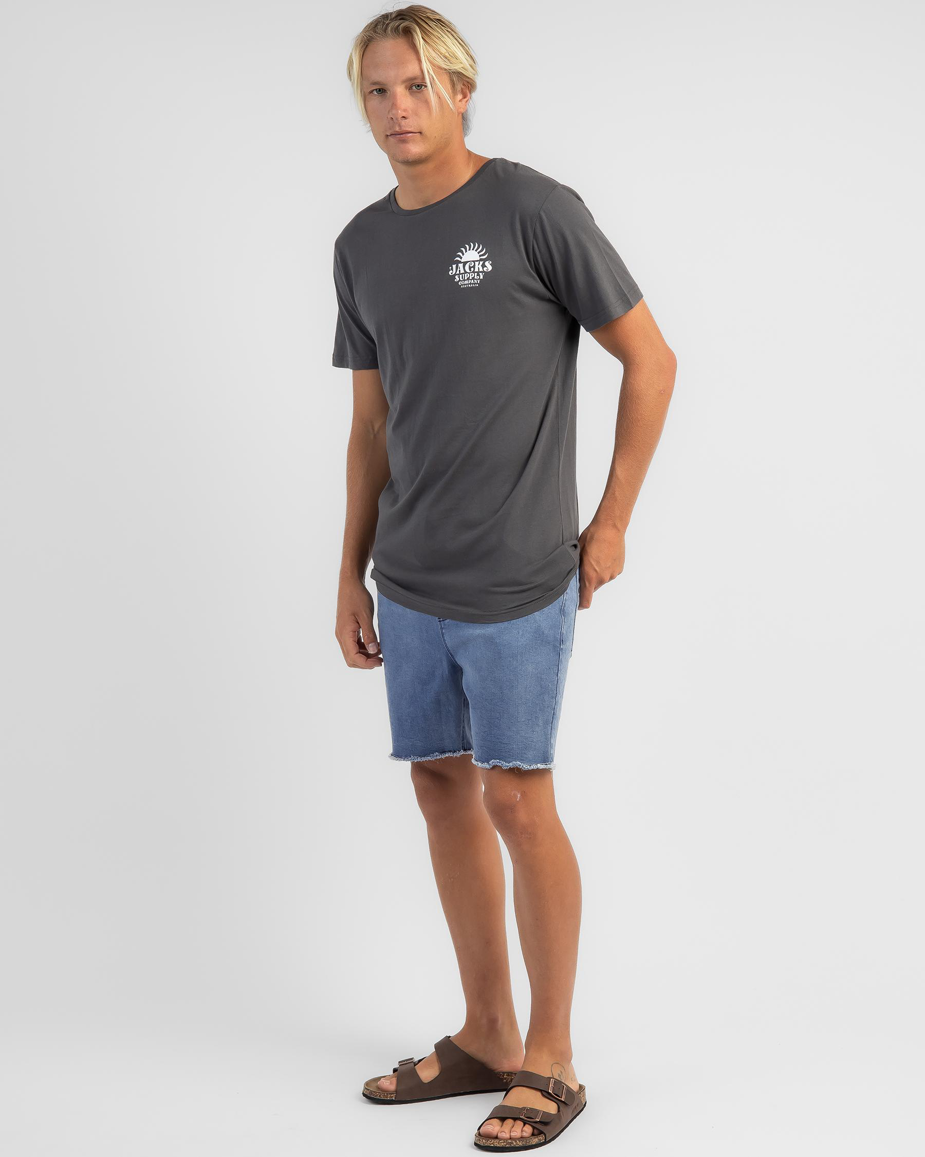 Shop Jacks EOS T-Shirt In Charcoal - Fast Shipping & Easy Returns ...