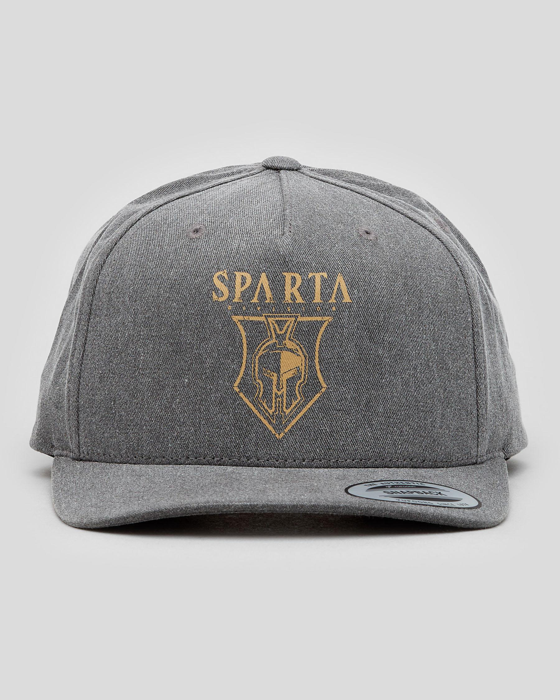 Shop Sparta Holy Grail Snapback Cap In Washed Black - Fast Shipping ...