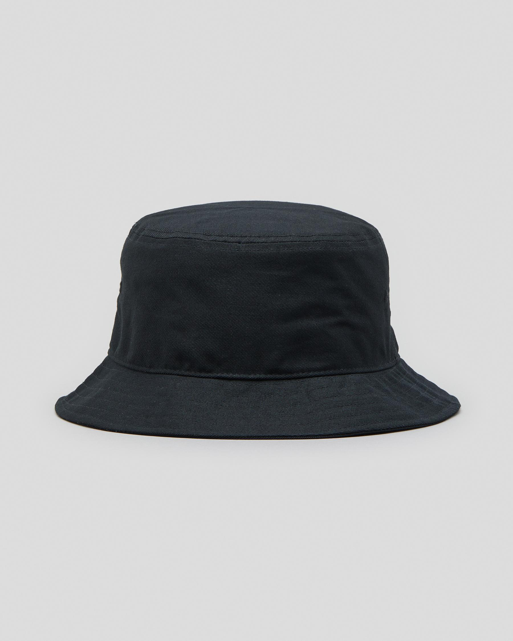 Shop Vans Patch Bucket Hat In Black - Fast Shipping & Easy Returns ...