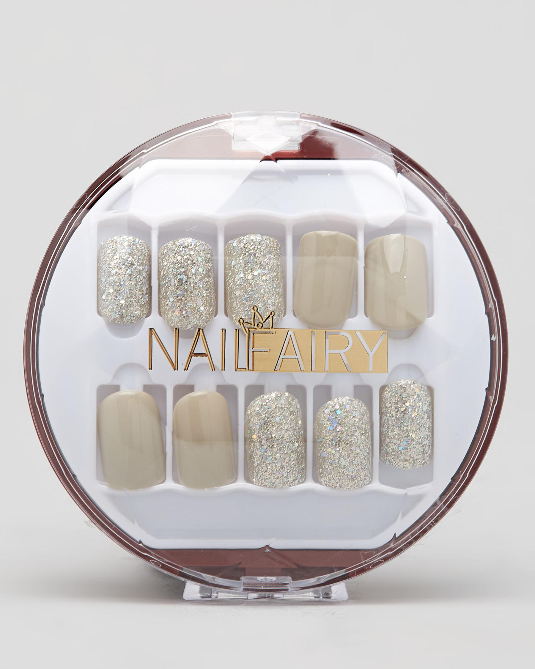 Shop Mooloola Natural Beauty Fake Nail Pack In Natural - Fast Shipping ...