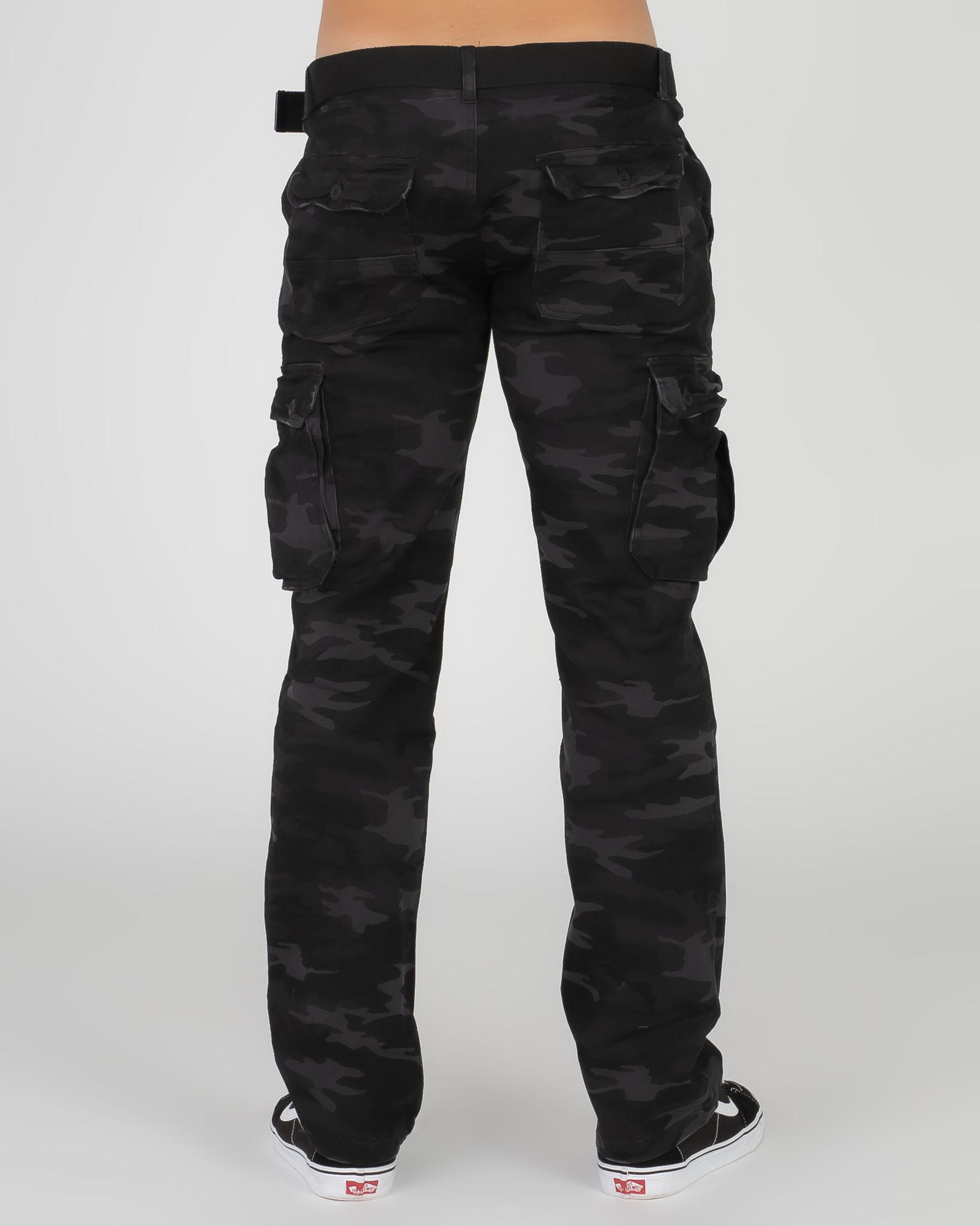 Shop Dexter Defender Cargo Pants In Black - Fast Shipping & Easy ...