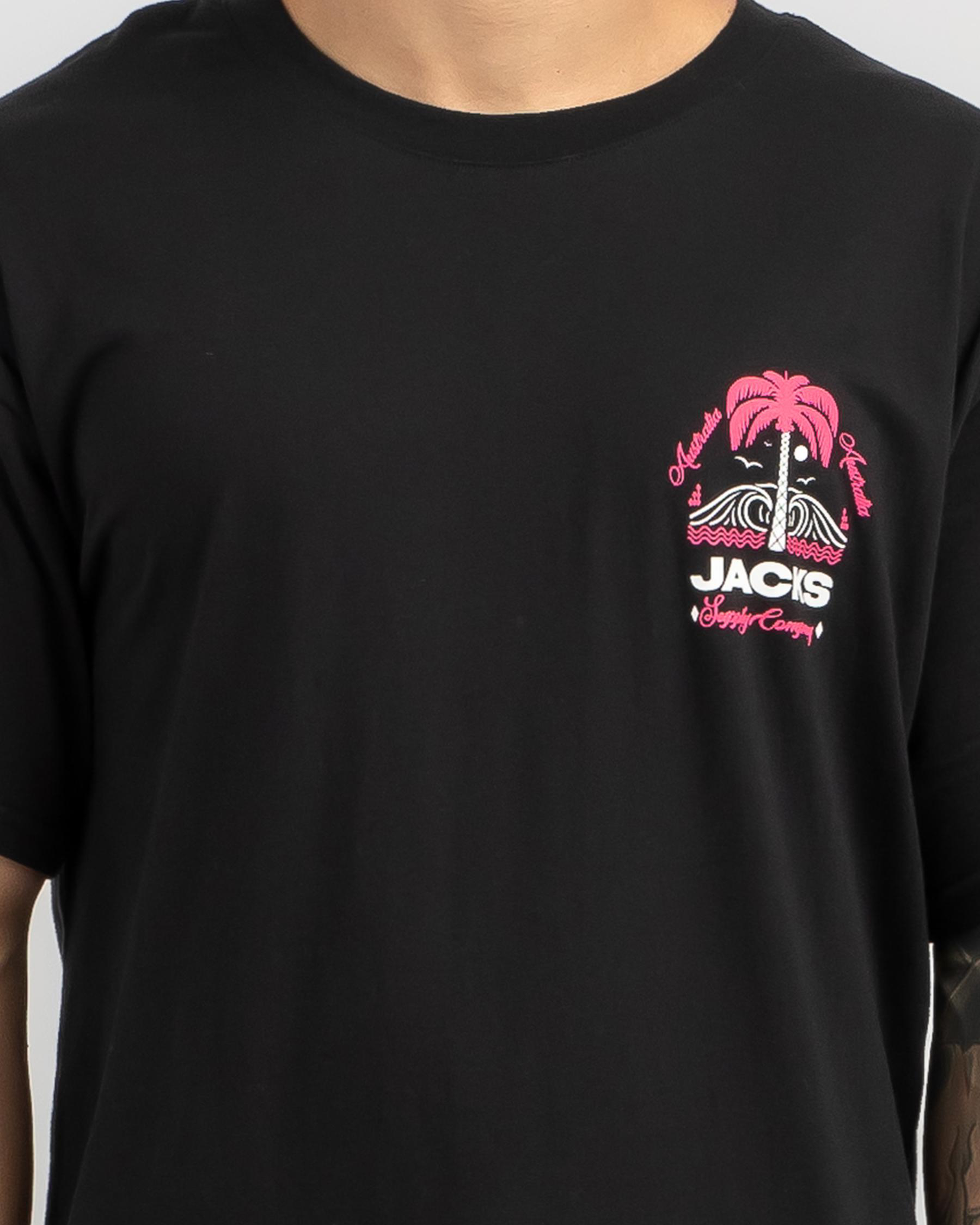 Shop Jacks Island T-Shirt In Black - Fast Shipping & Easy Returns ...