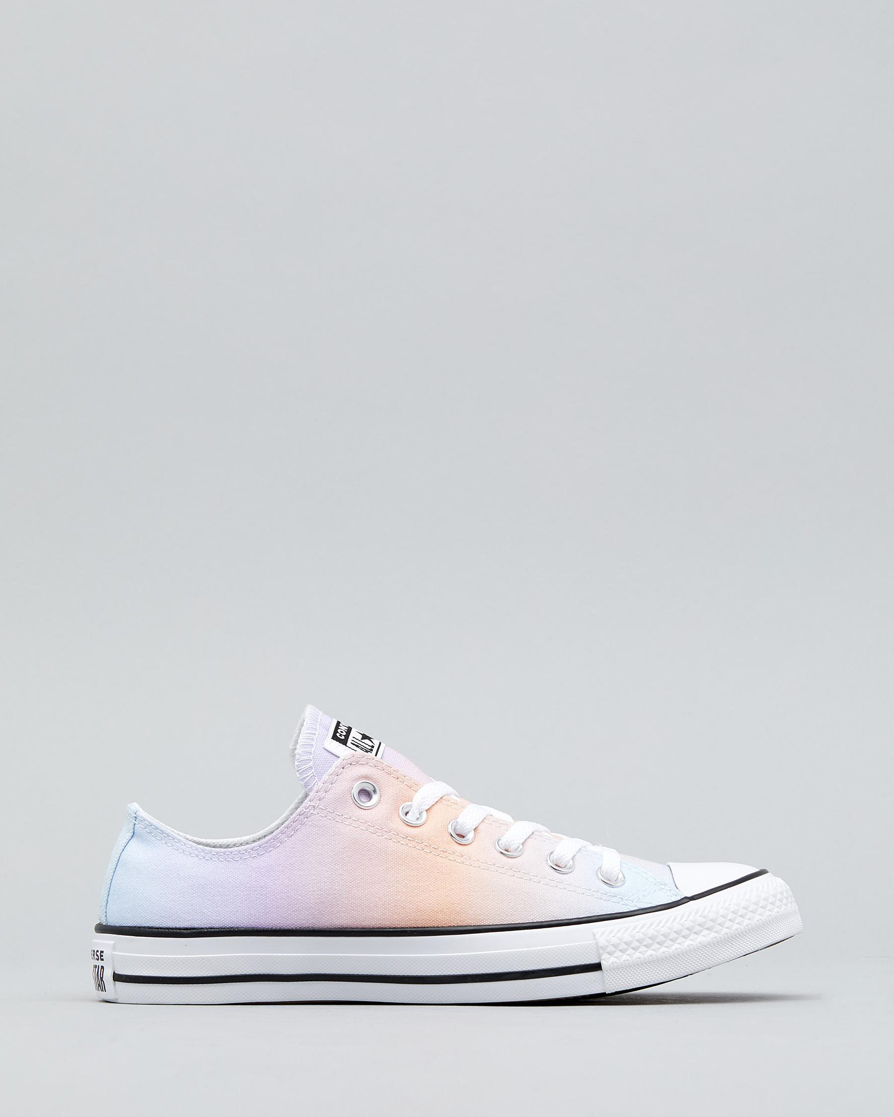 Shop Converse Womens Chuck Taylor All Star Summer Getaway Low-Pro Shoes ...