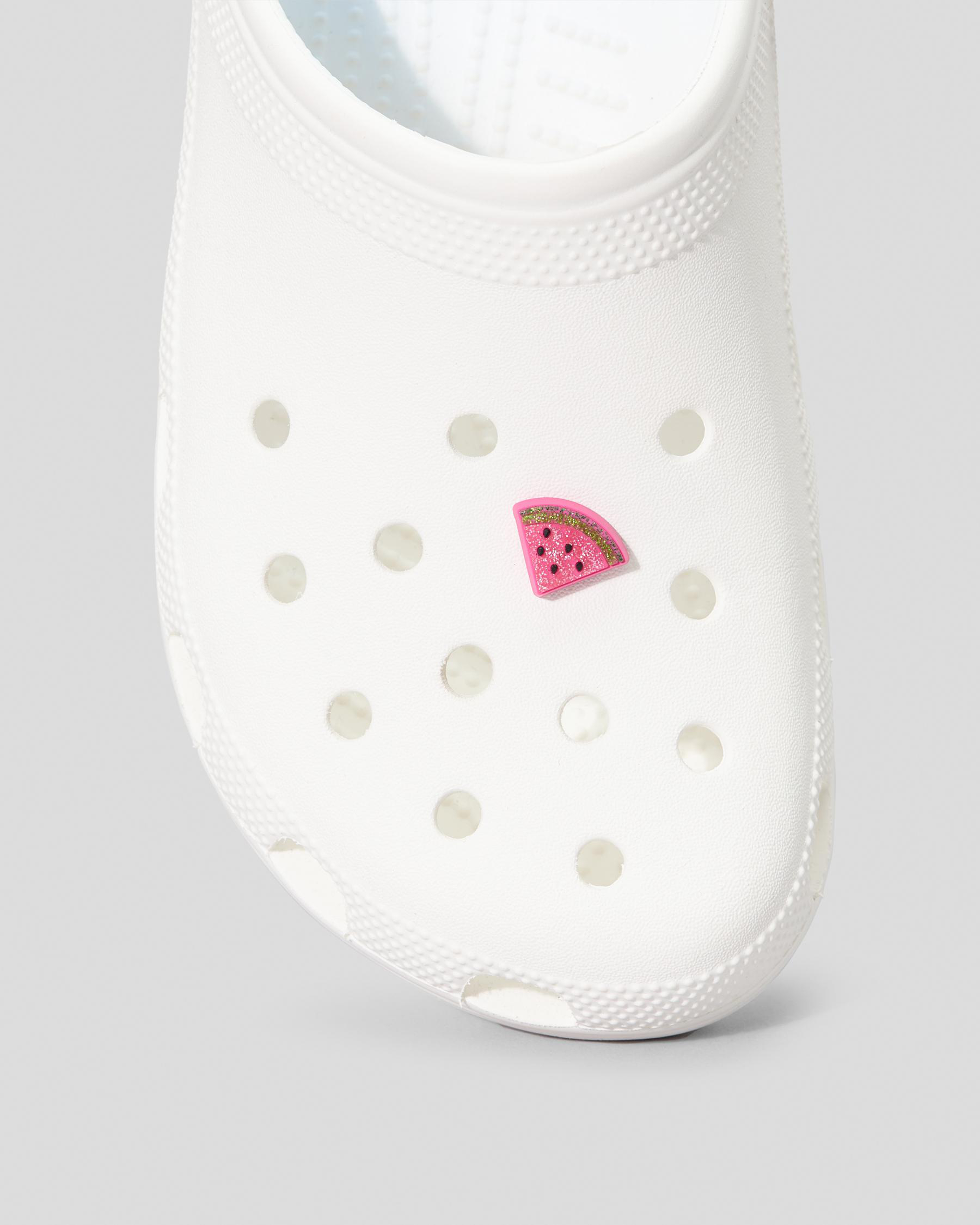 Shop Crocs Sparkle Watermelon Jibbitz In Multi - Fast Shipping & Easy ...