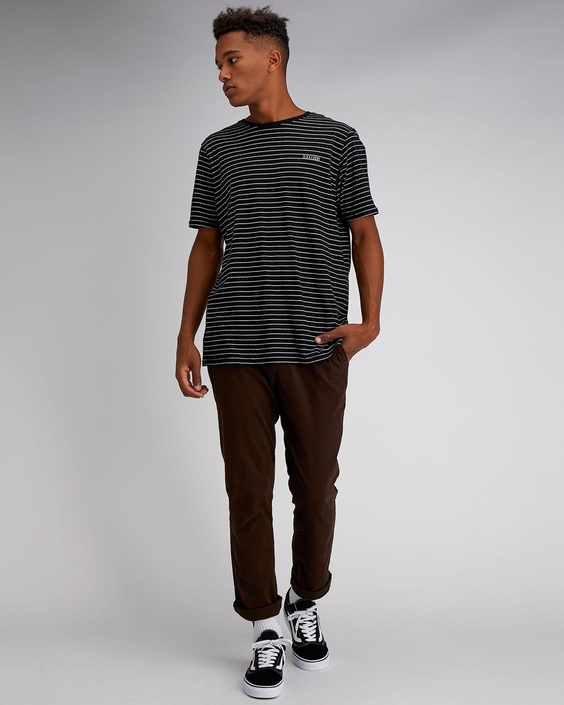 Shop Lucid Alpha Chino Pants In Brown - Fast Shipping & Easy Returns ...