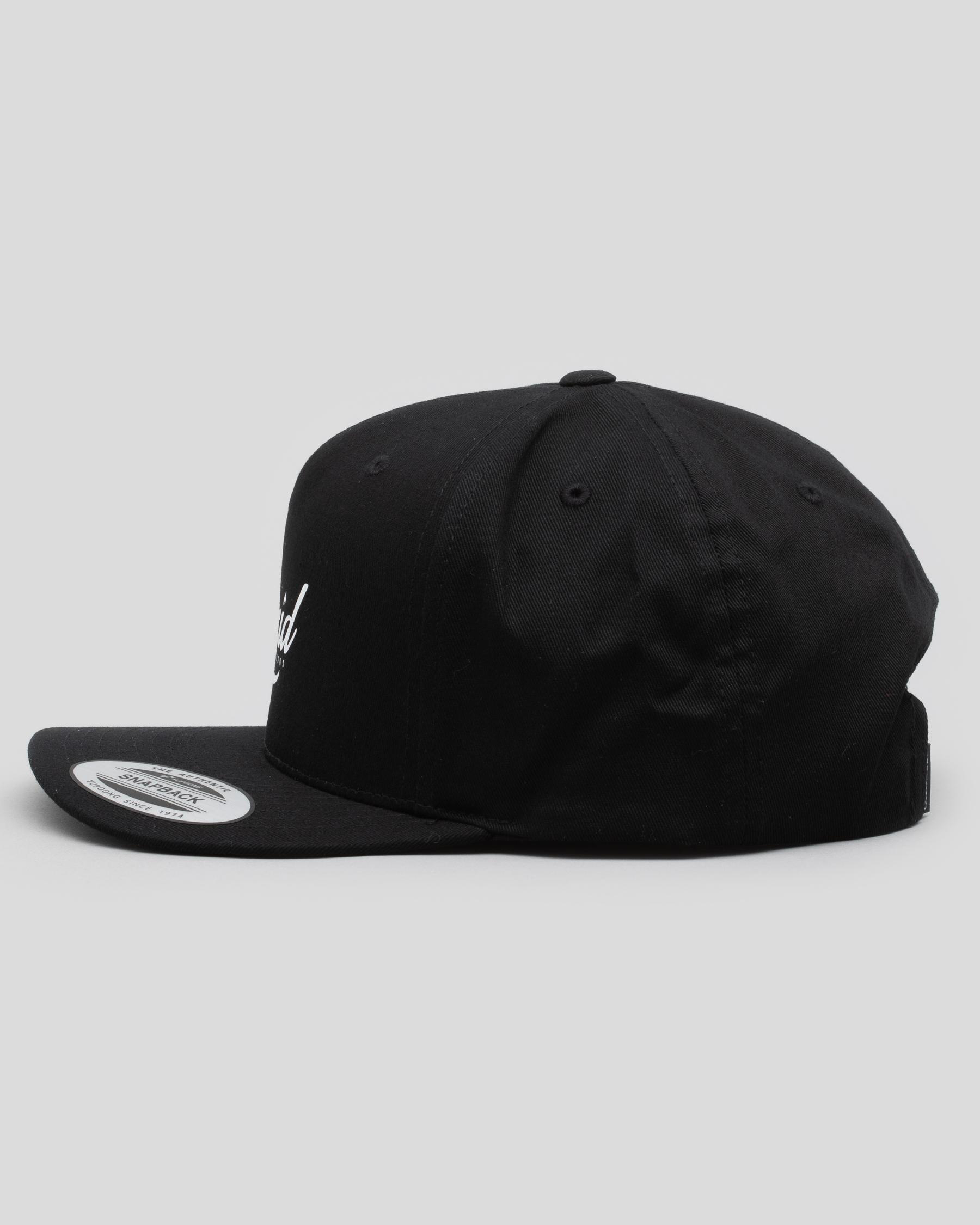 Shop Lucid Zone Snapback Cap In Black/white - Fast Shipping & Easy ...