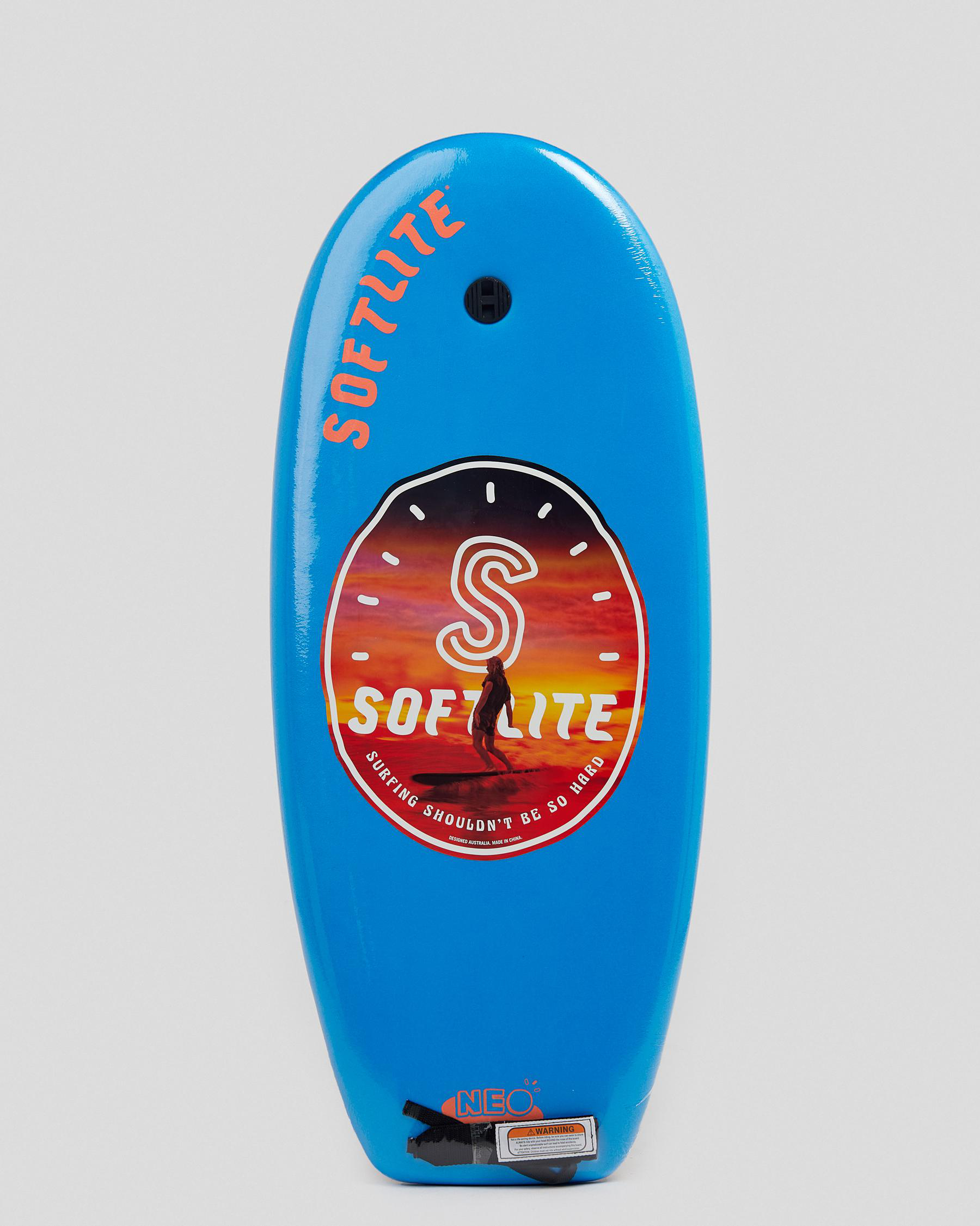Shop Softlite Neo 38" Surfboard In Light Blue - Fast Shipping & Easy ...