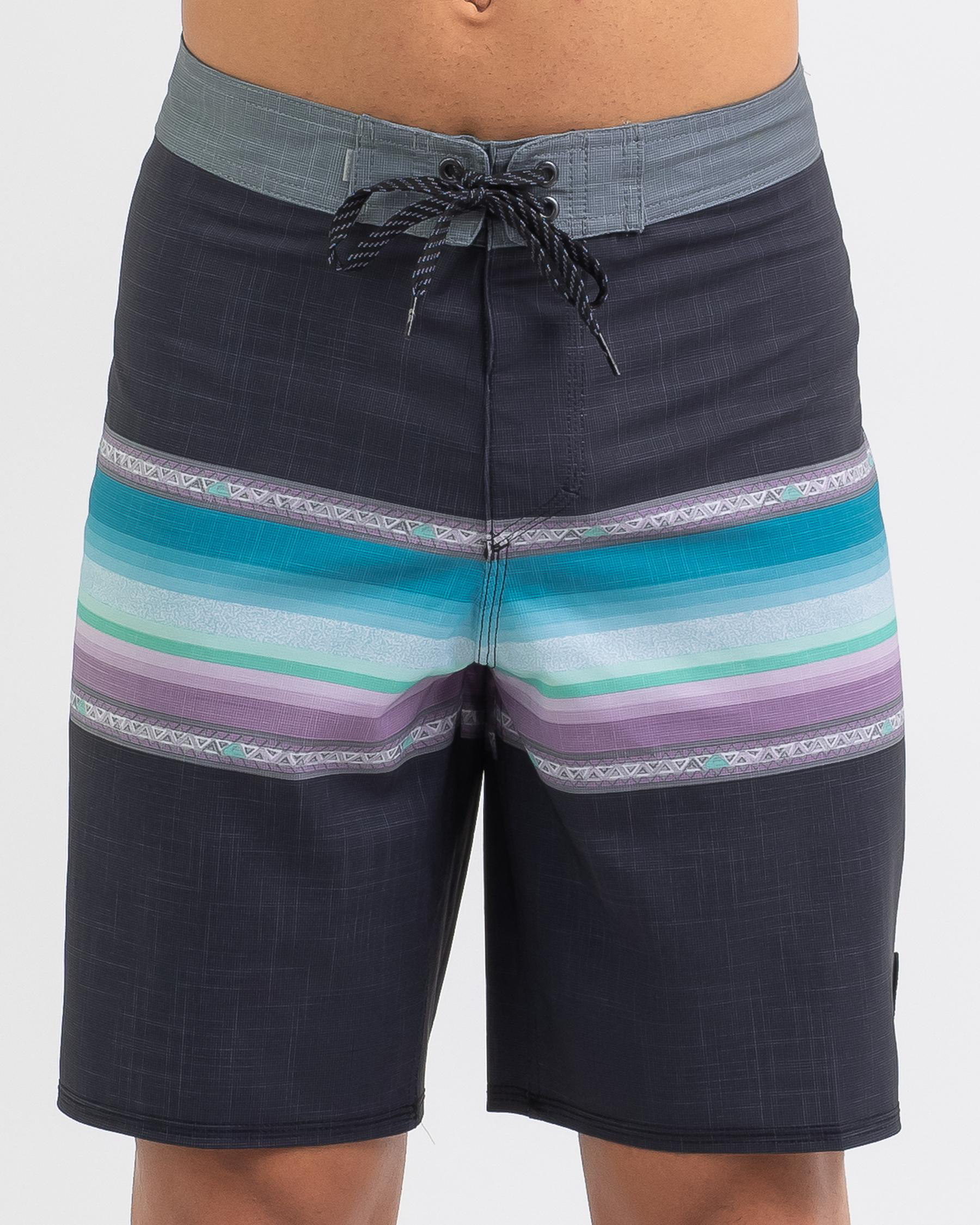 Shop Quiksilver Surfsilk Sun Faded Board Shorts In Black - Fast ...