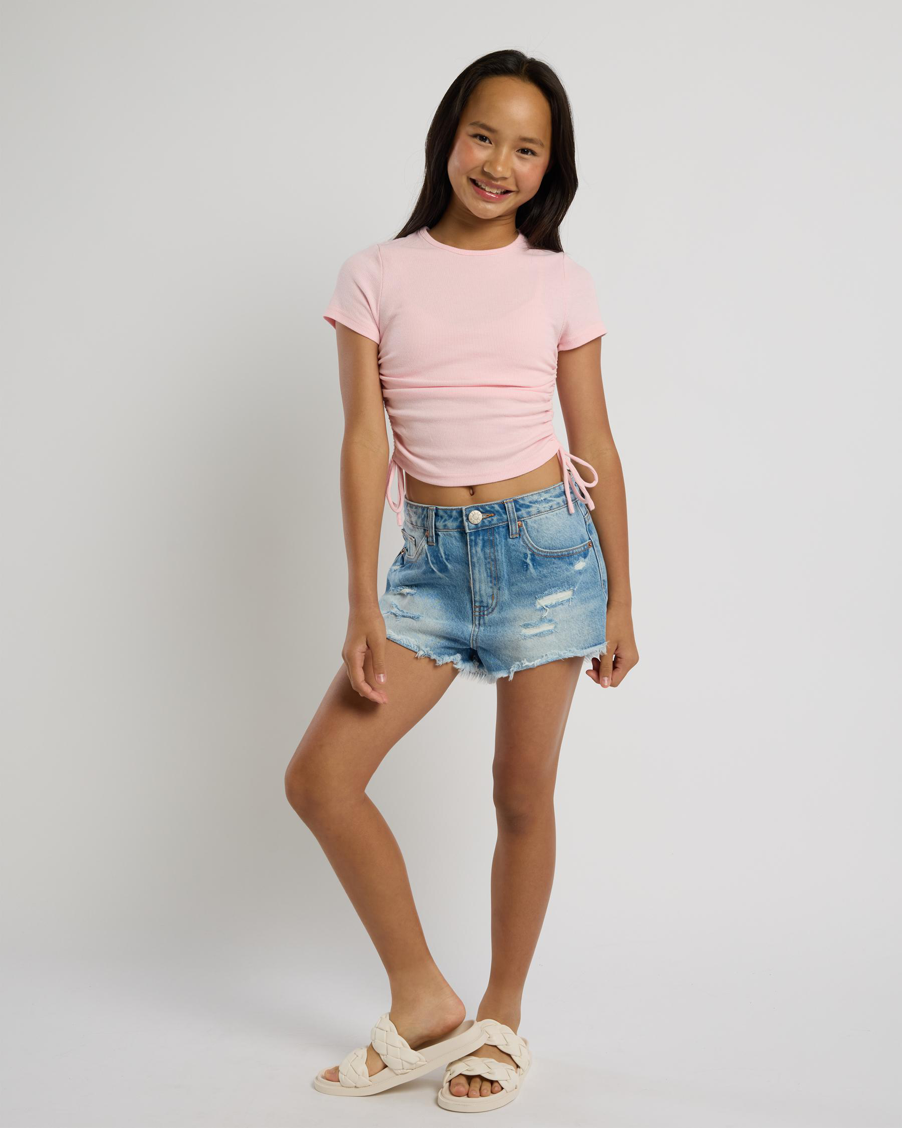 Shop Ava And Ever Girls' Kenny Top In Light Pink - Fast Shipping & Easy ...