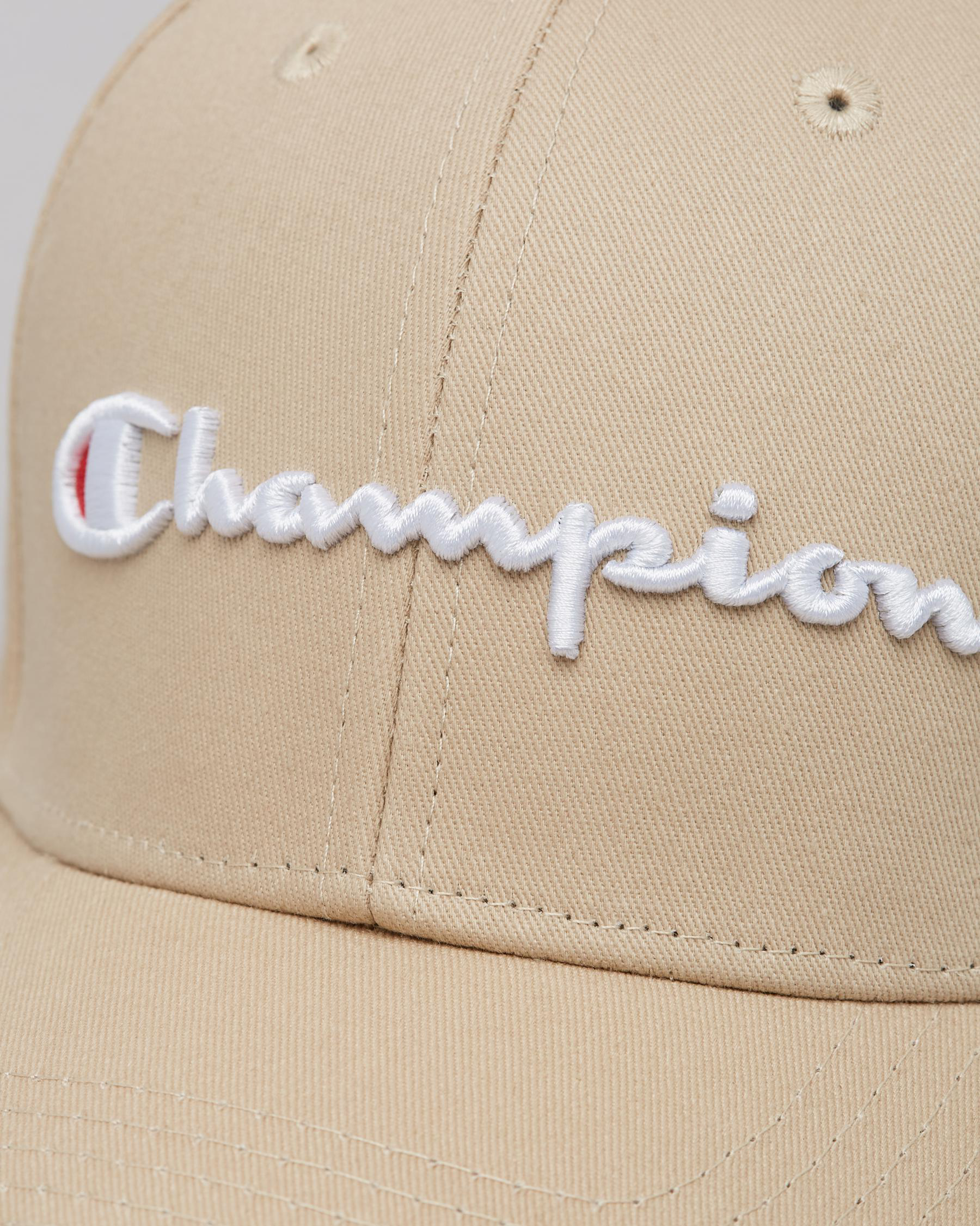 Shop Champion Logo Cap In Sand Storm - Fast Shipping & Easy Returns ...