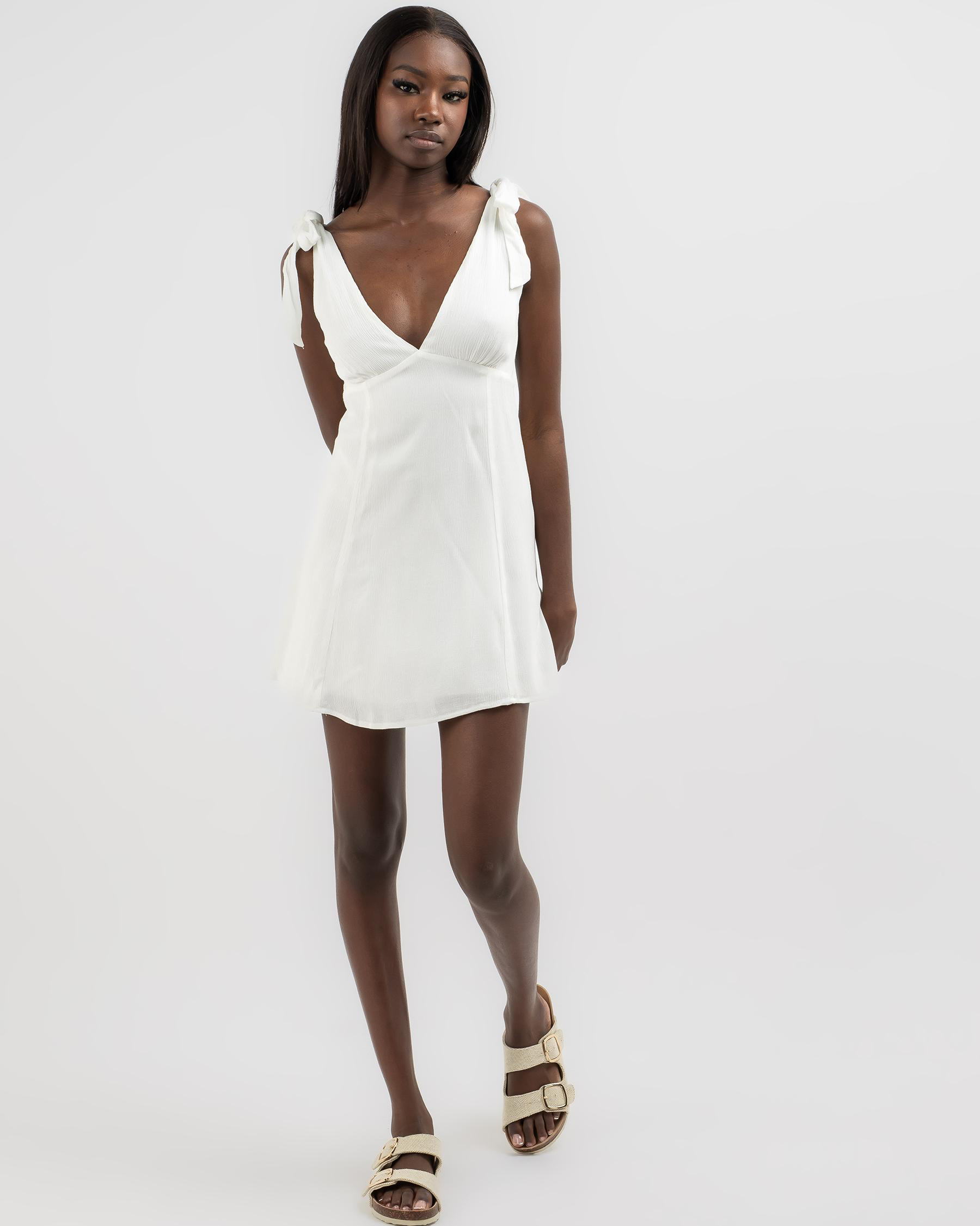 Shop Mooloola Jewel Dress In White - Fast Shipping & Easy Returns ...