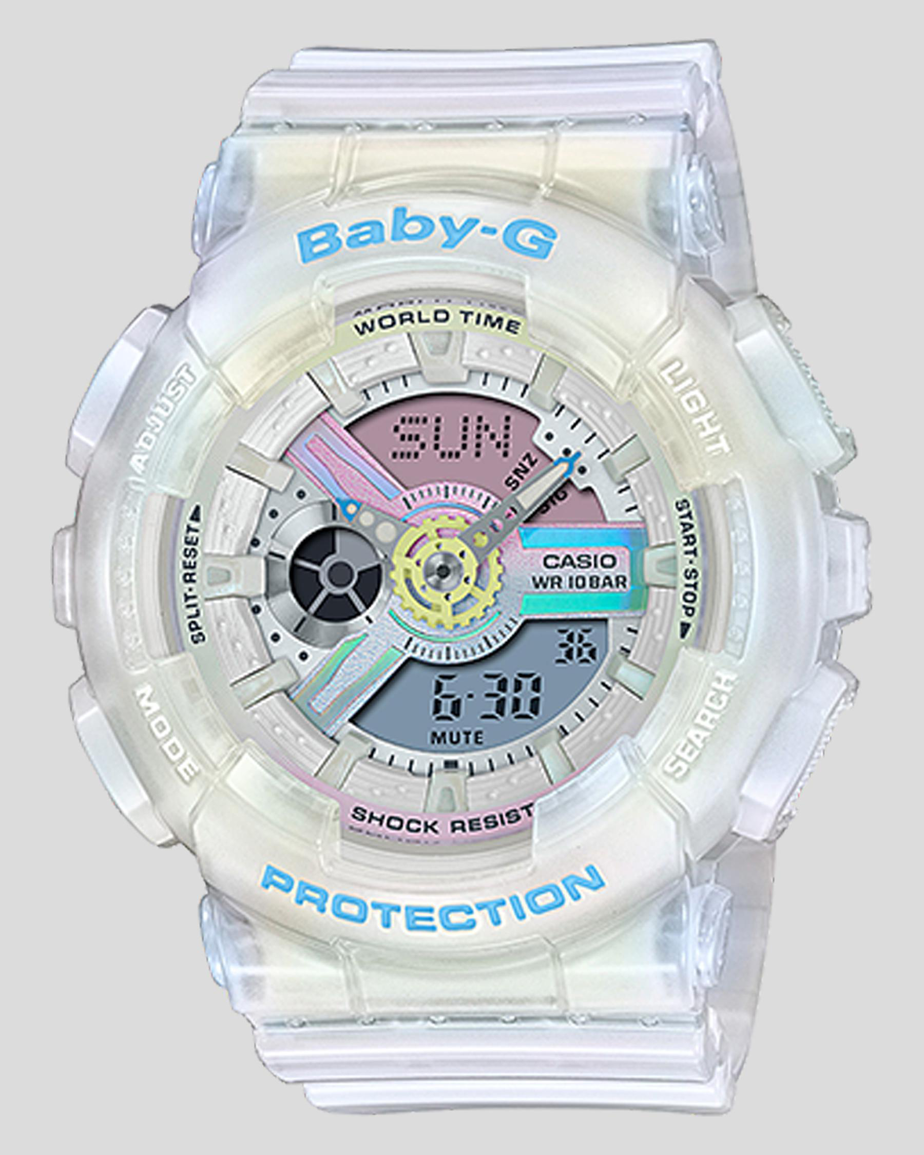 Shop Baby-G BA110 Series Watch In Transparent/multi - Fast Shipping ...