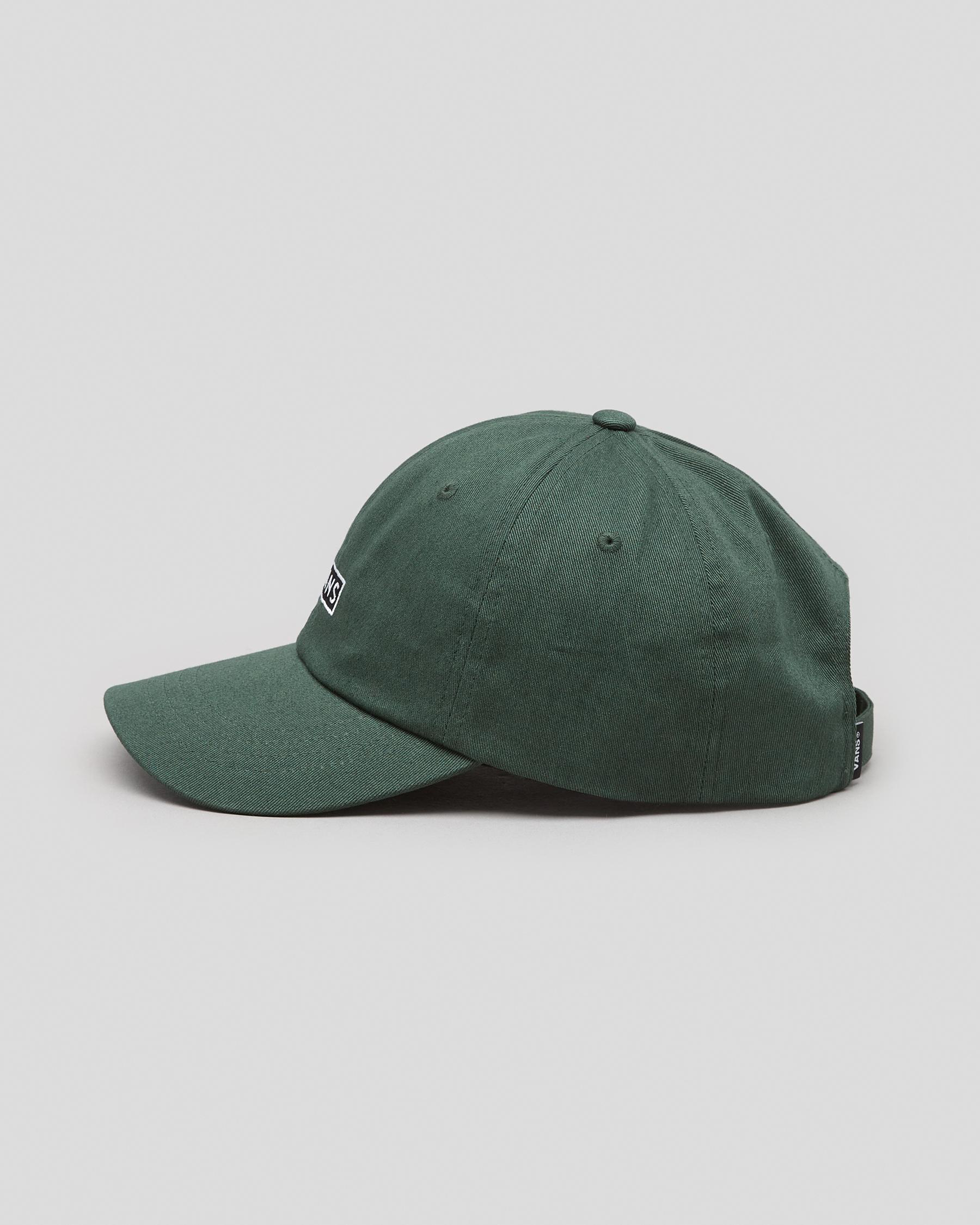 Shop Vans Curved Bill Jockey Cap In Sycamore - Fast Shipping & Easy ...