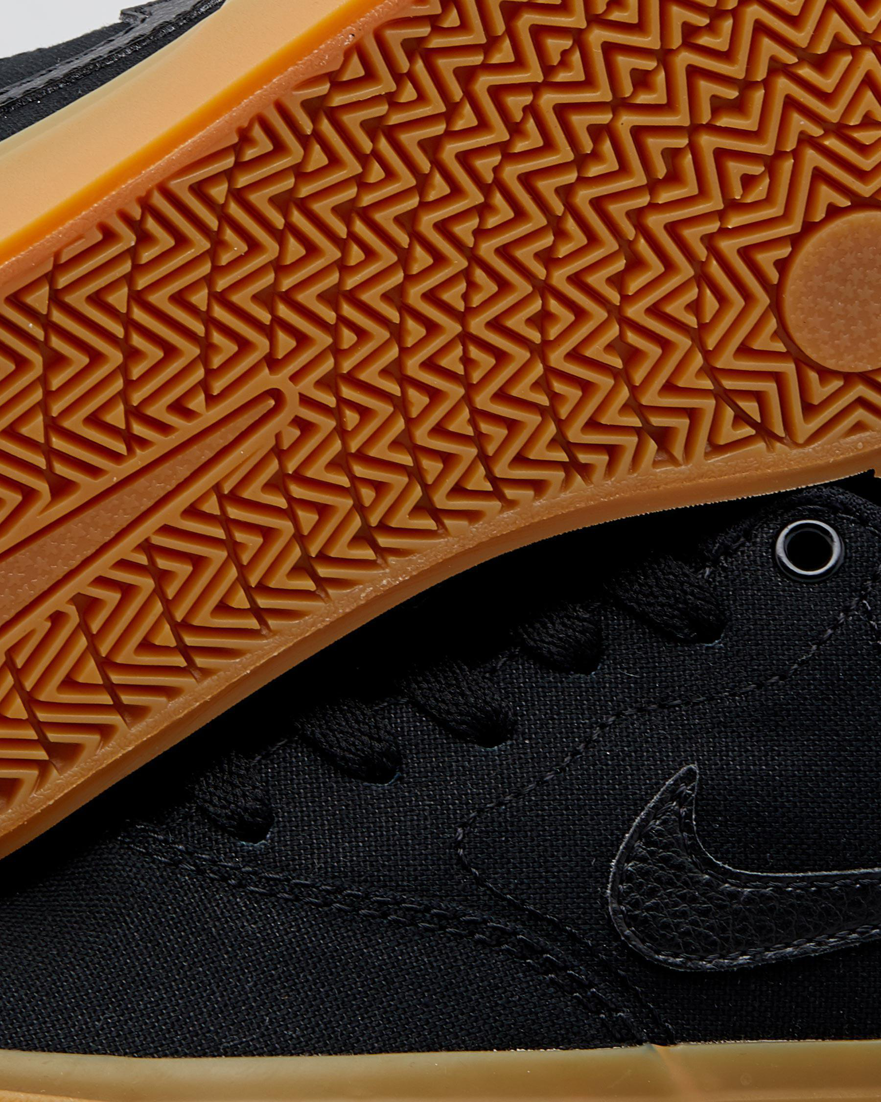 Shop Nike Boys' Charge Shoes In Black/black-gum - Fast Shipping & Easy ...