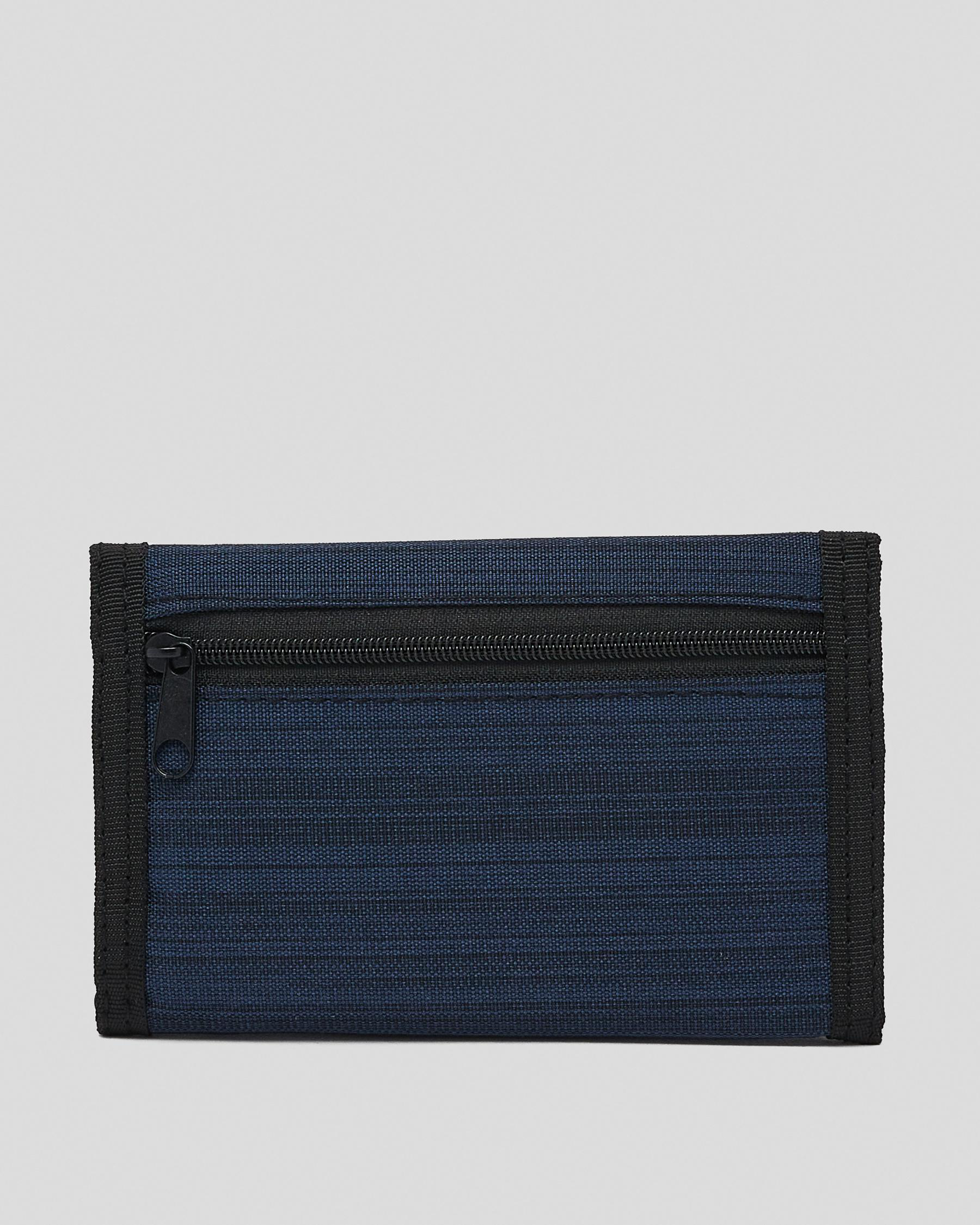 Shop Lucid Granular Velcro Wallet In Navy - Fast Shipping & Easy ...