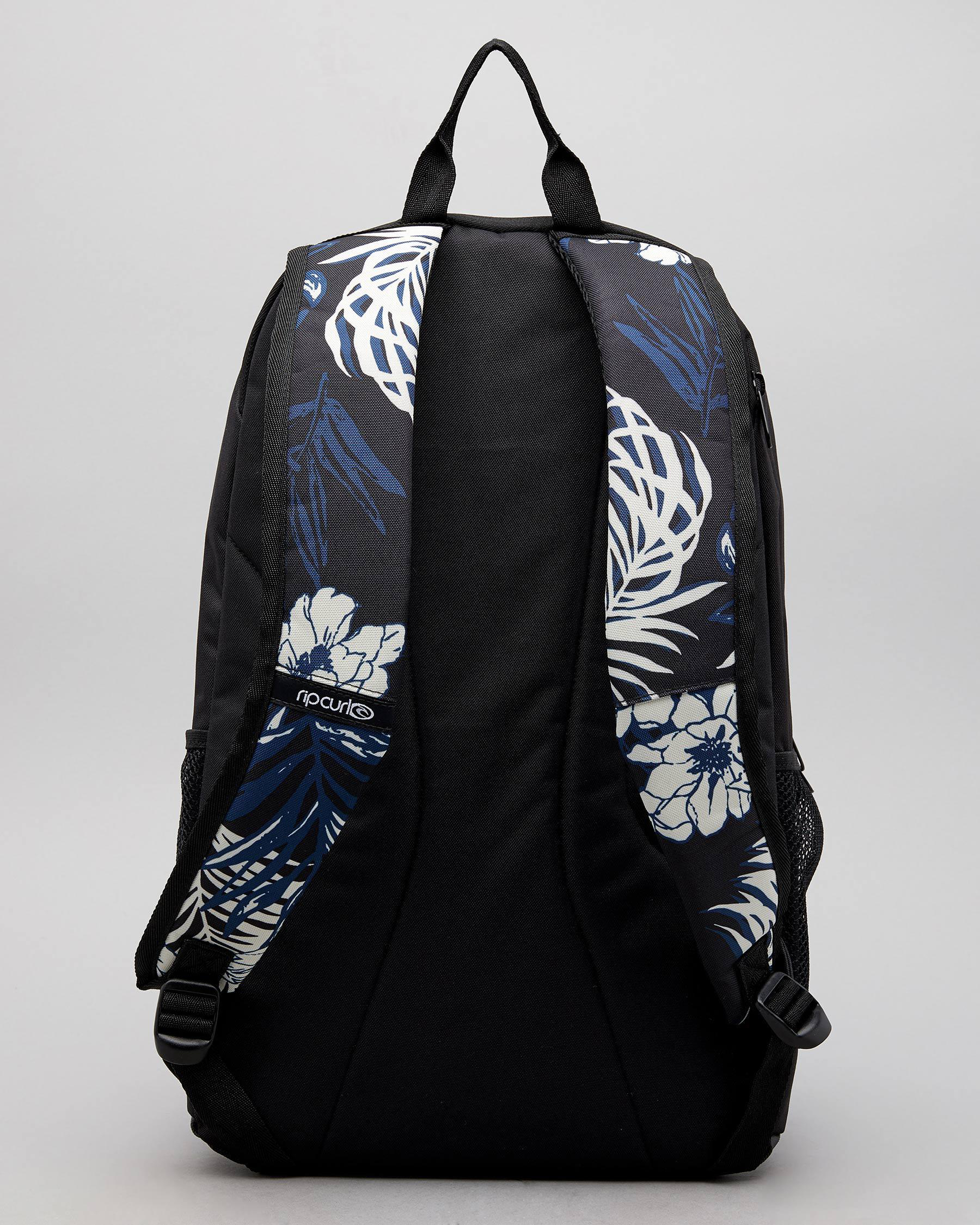 Shop Rip Curl Ozone Backpack In Black - Fast Shipping & Easy Returns ...
