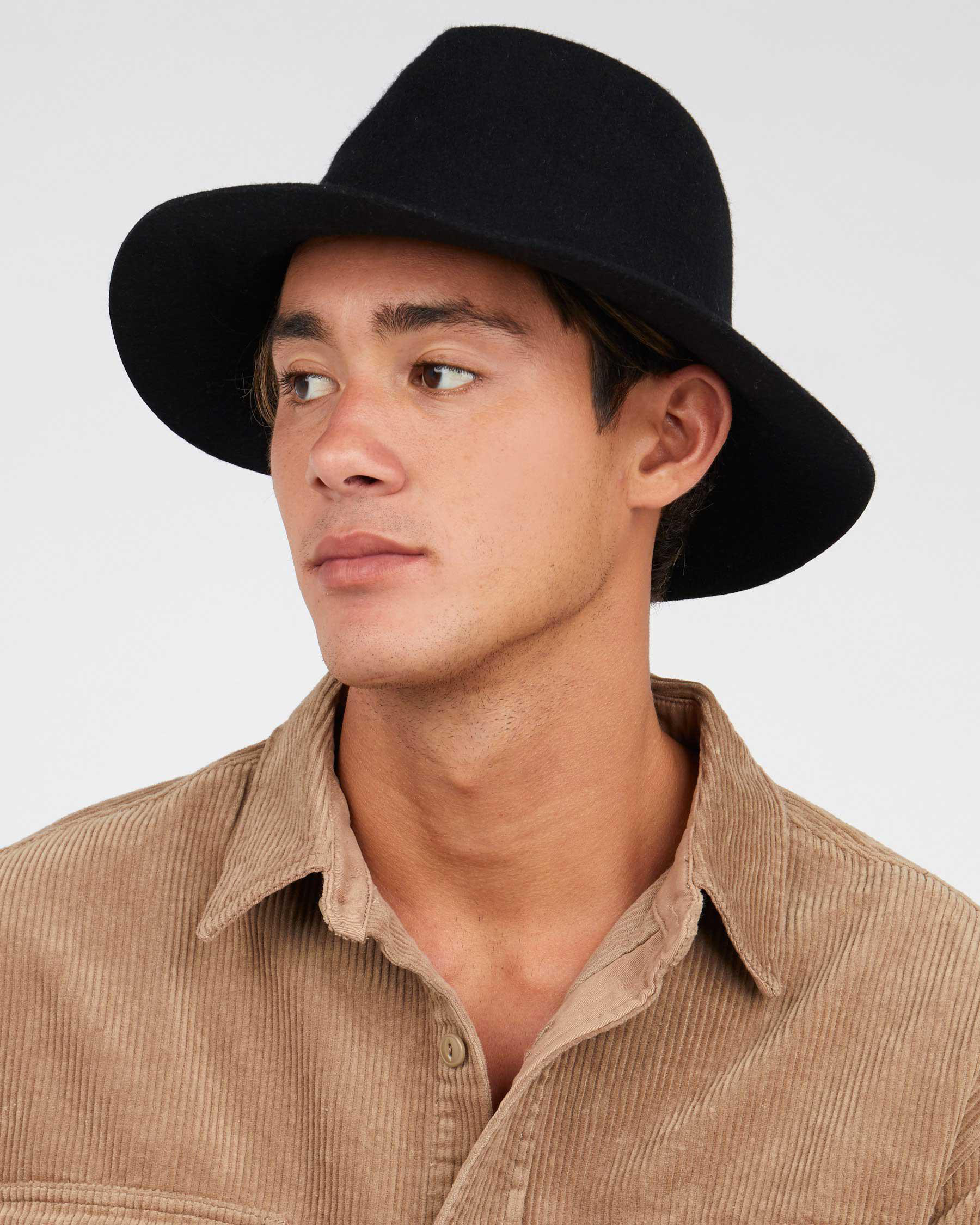 Shop Rusty The Deane Felt Hat In Black - Fast Shipping & Easy Returns ...