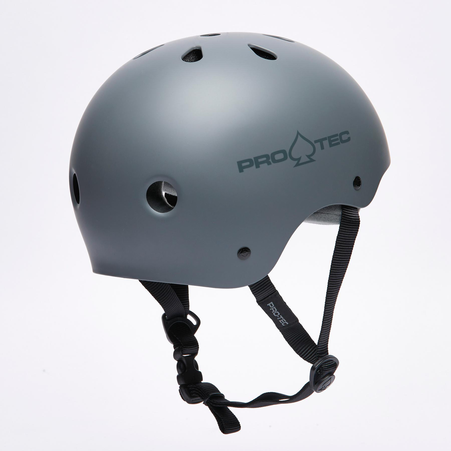 Shop Pro Tec Skate Helmet In Matt Grey - Fast Shipping & Easy Returns ...