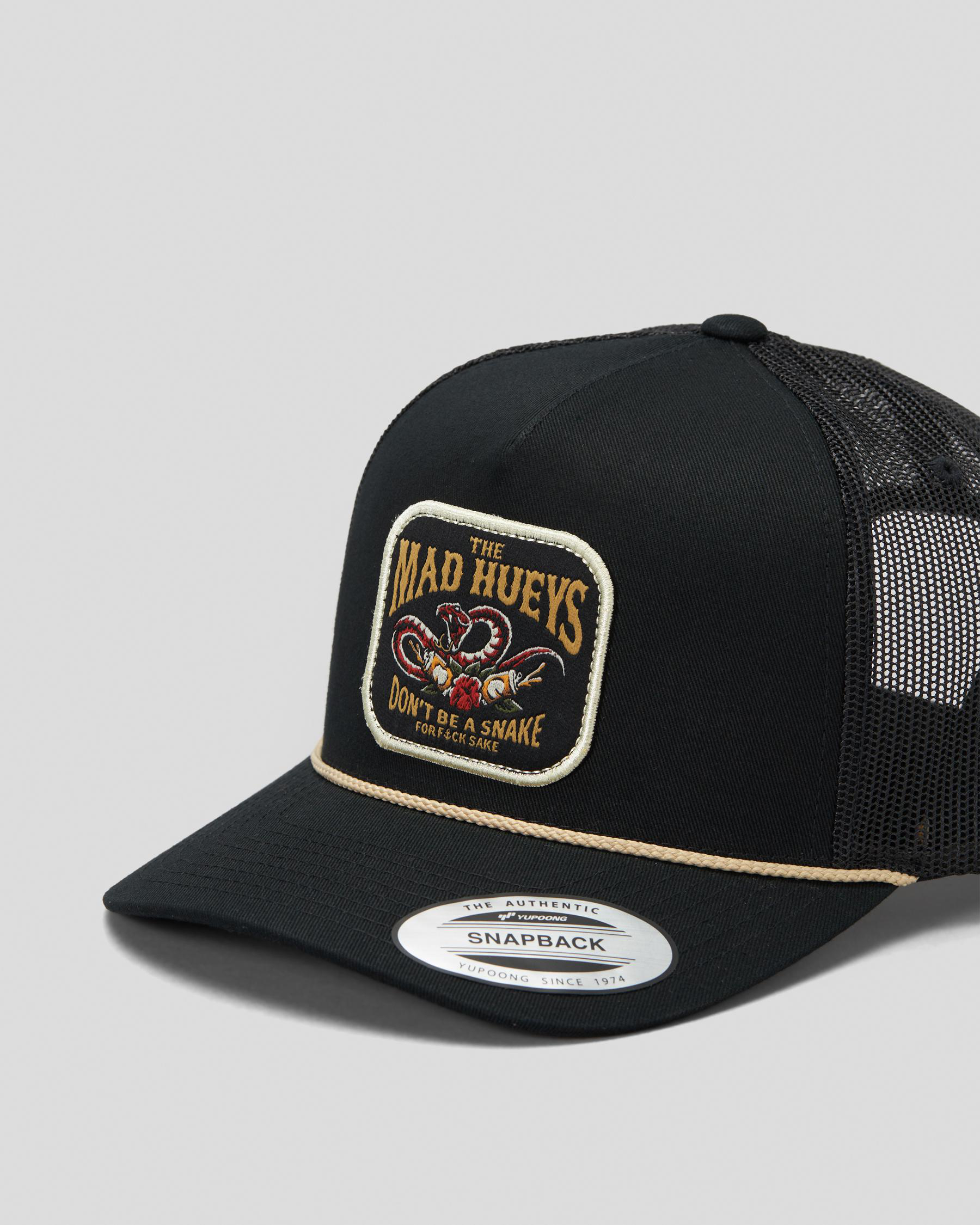 Shop The Mad Hueys Dont Be A Snake In Black - Fast Shipping & Easy ...