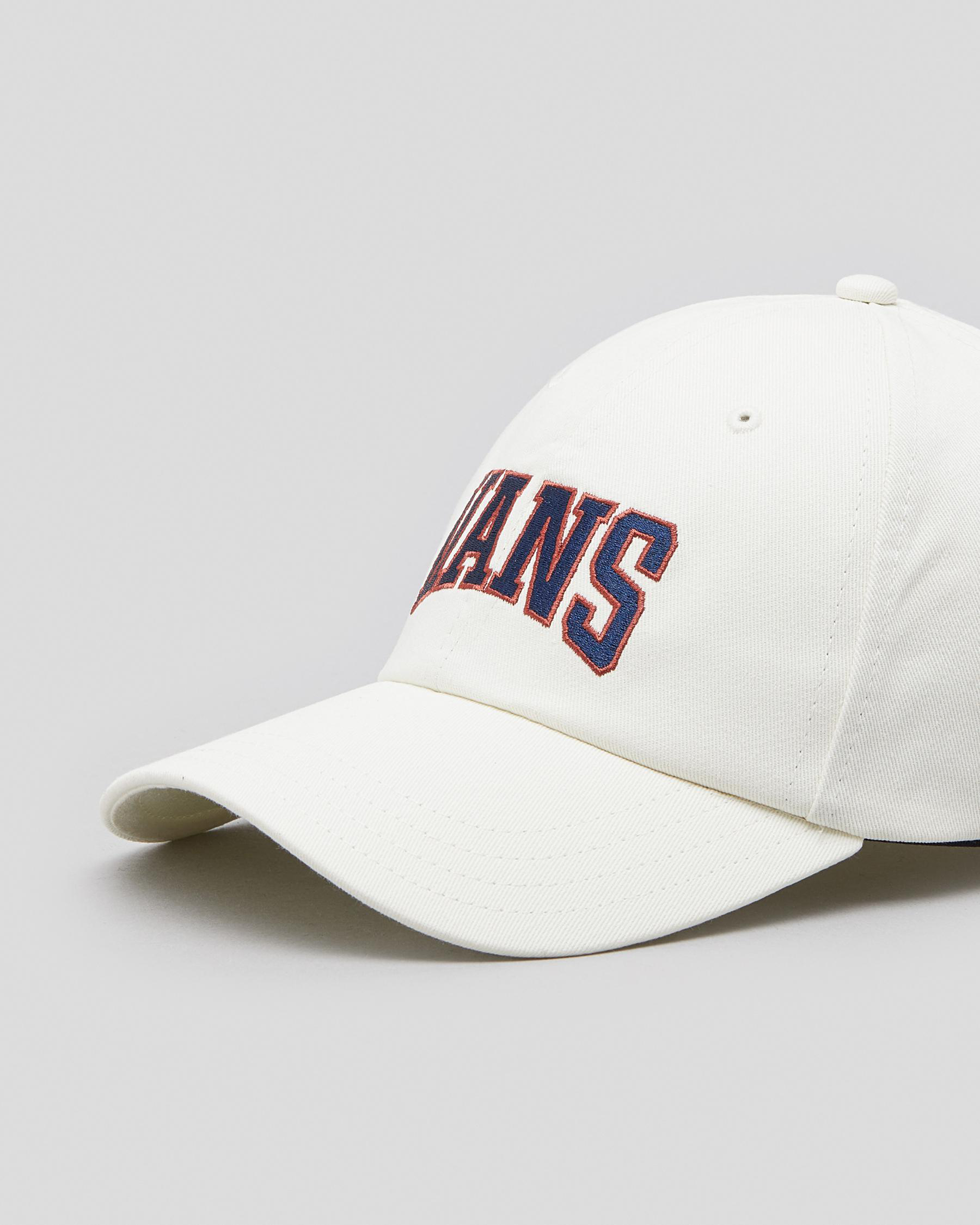 Shop Vans Old School Classic Curved Bill Jockey Cap In Antique White ...
