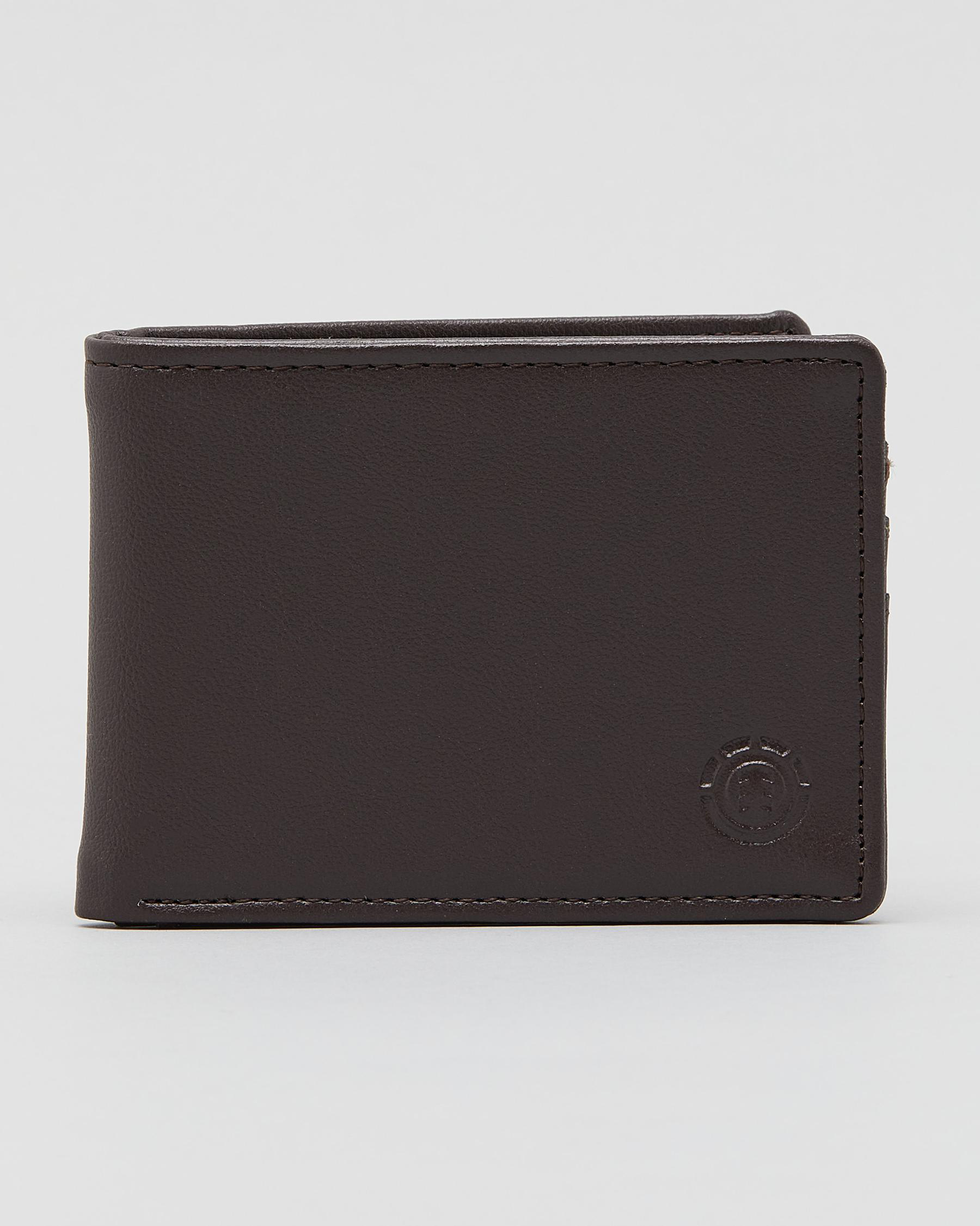 Shop Element Corpo Wallet In Chocolate - Fast Shipping & Easy Returns ...