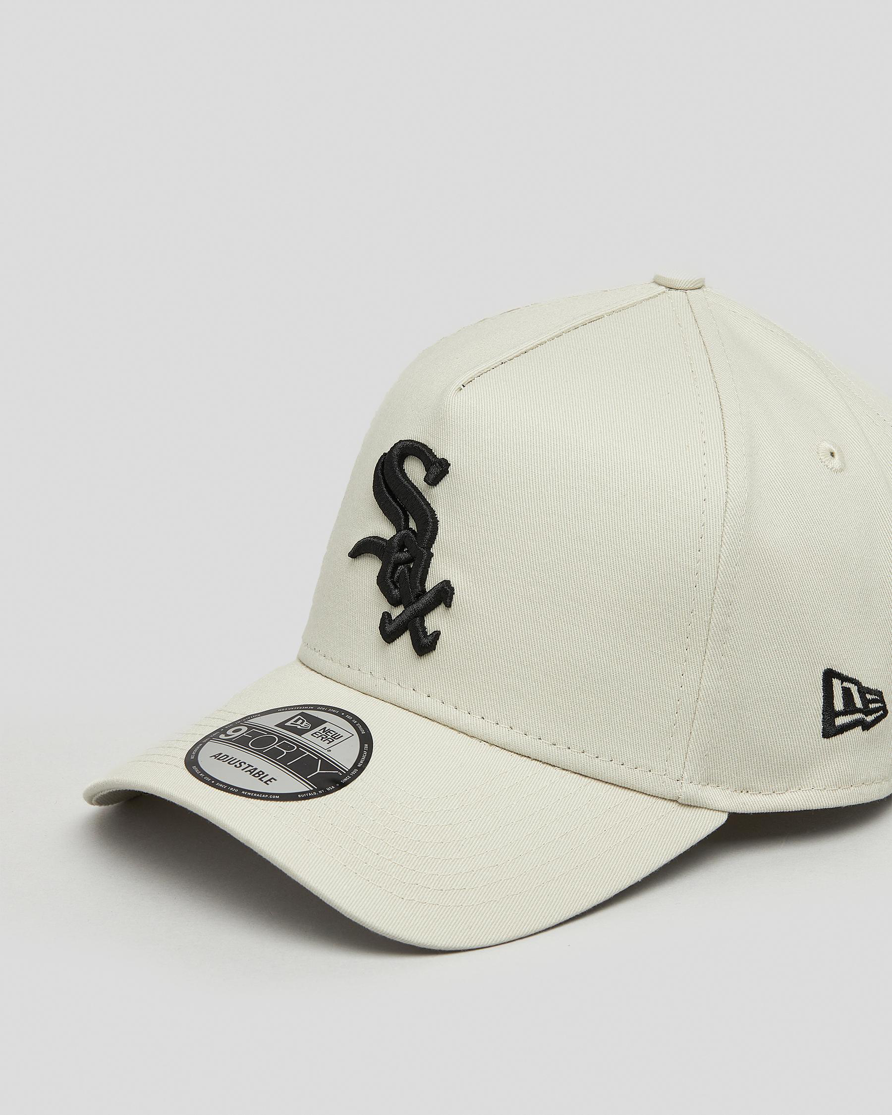 Shop New Era Chicago White Sox 9Forty Aframe Snapback Cap In Stone ...