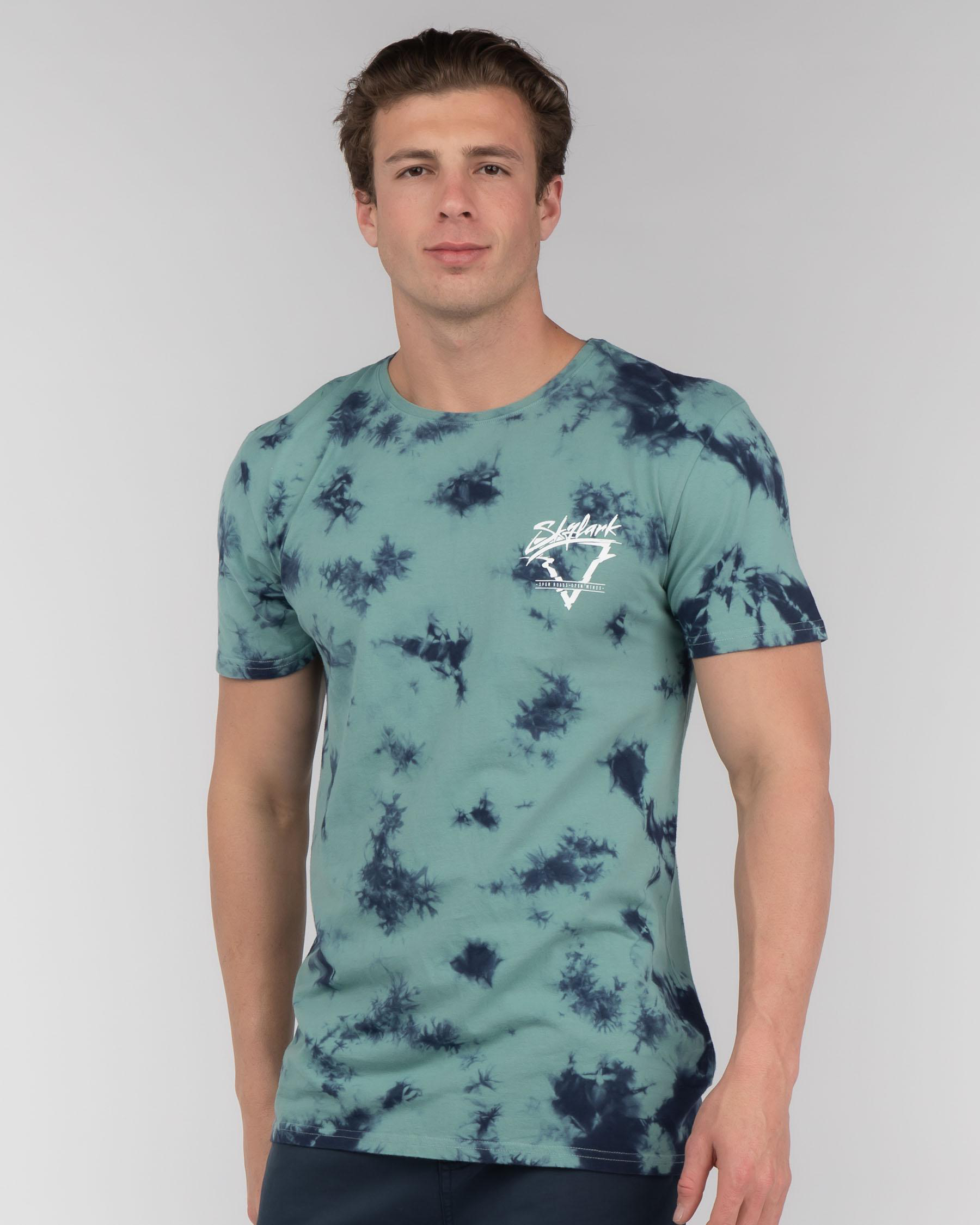 Shop Skylark Frequency T-Shirt In Mint Tie Dye - Fast Shipping & Easy ...