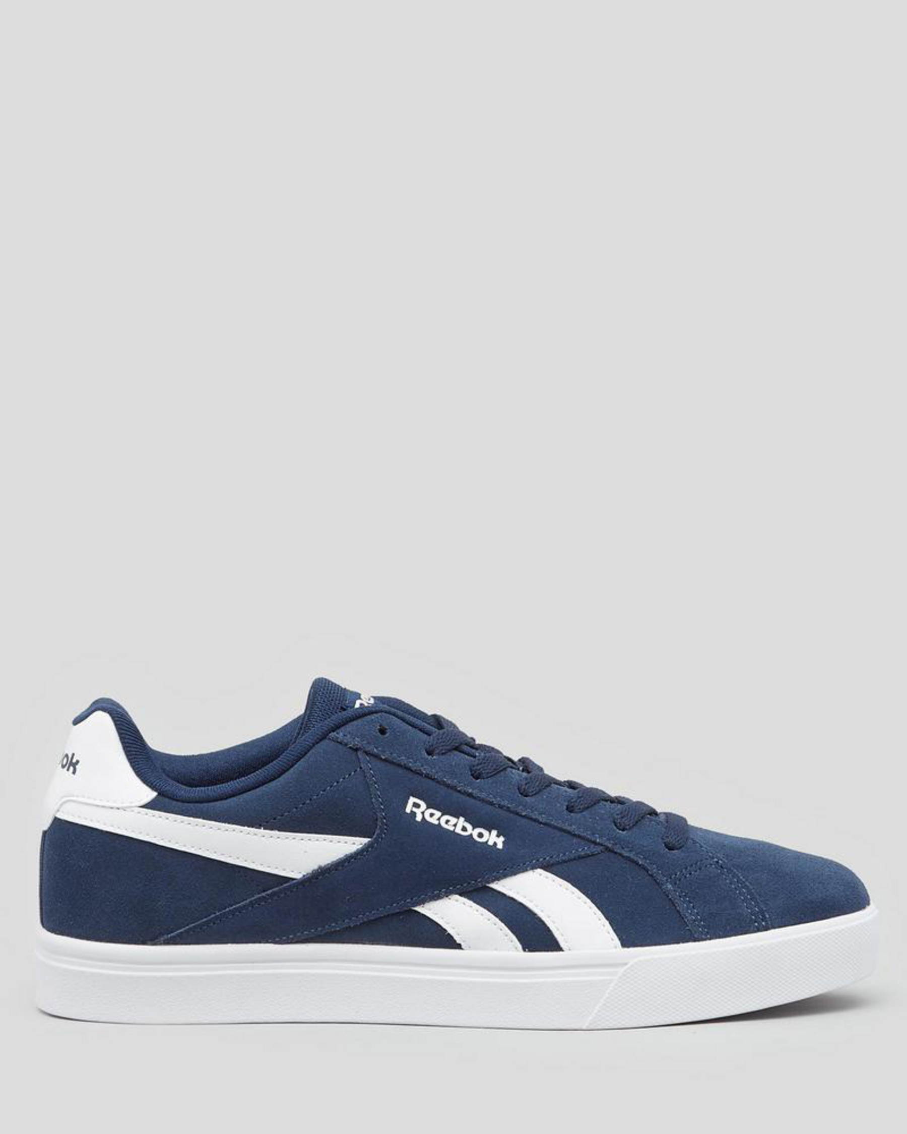 Shop Reebok Royal Complete Shoes In Collegiate Navy/white/colleg - Fast ...
