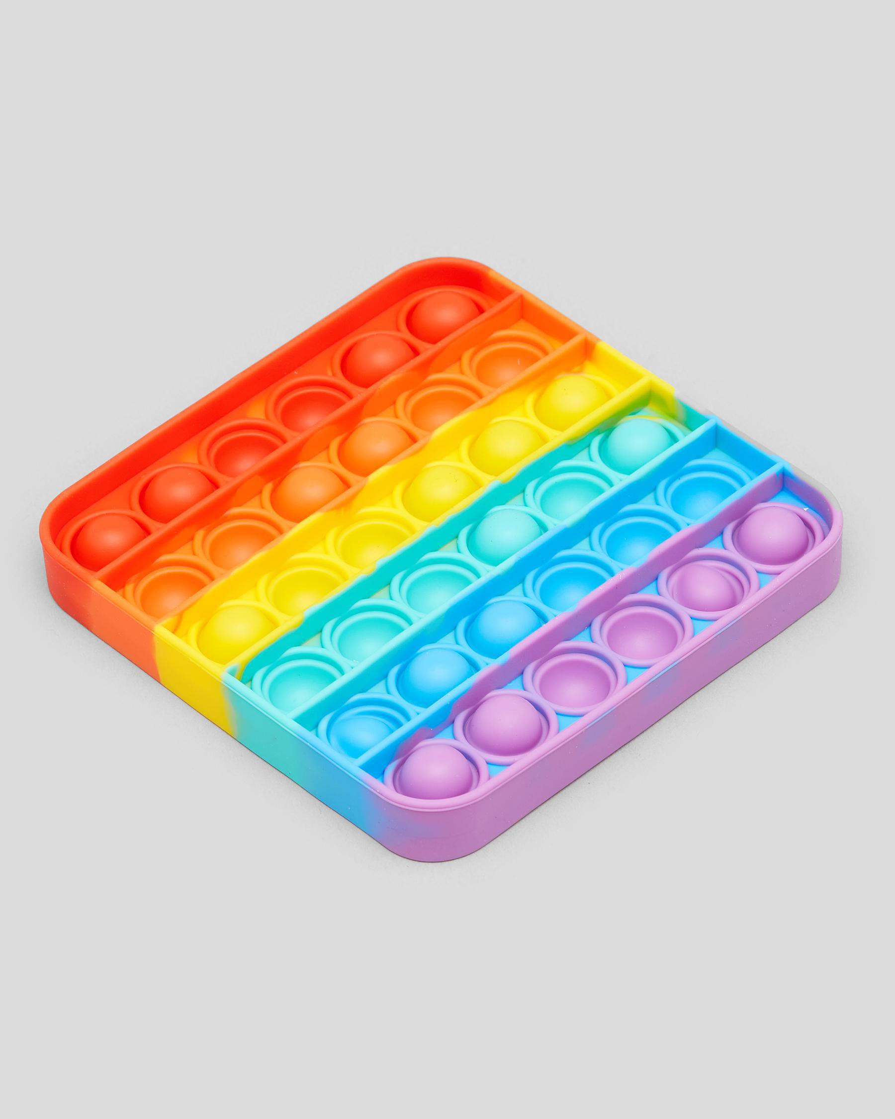 Shop Get It Now Push And Pop Square In Rainbow - Fast Shipping & Easy ...