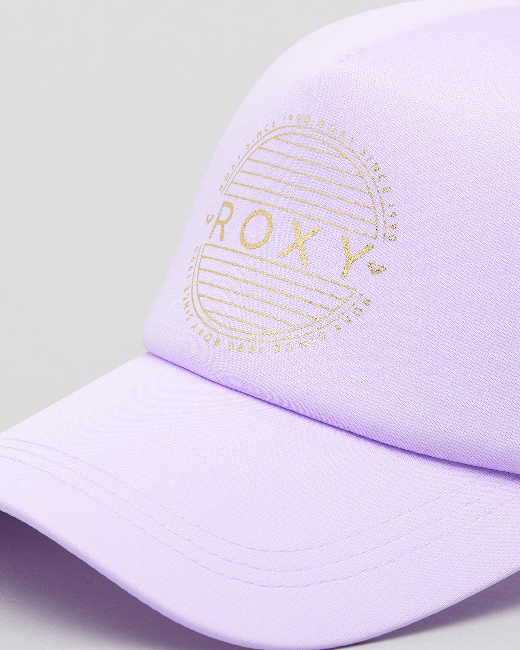Shop Roxy Brennan Trucker Cap In Dawn Dusk - Fast Shipping & Easy ...