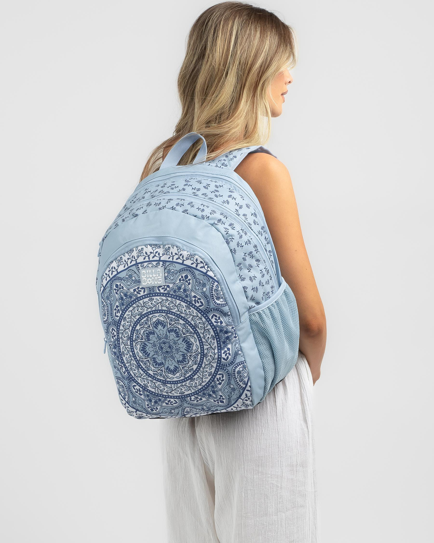 Shop Billabong CB Summerside Mahi Backpack In Light Blue - Fast ...