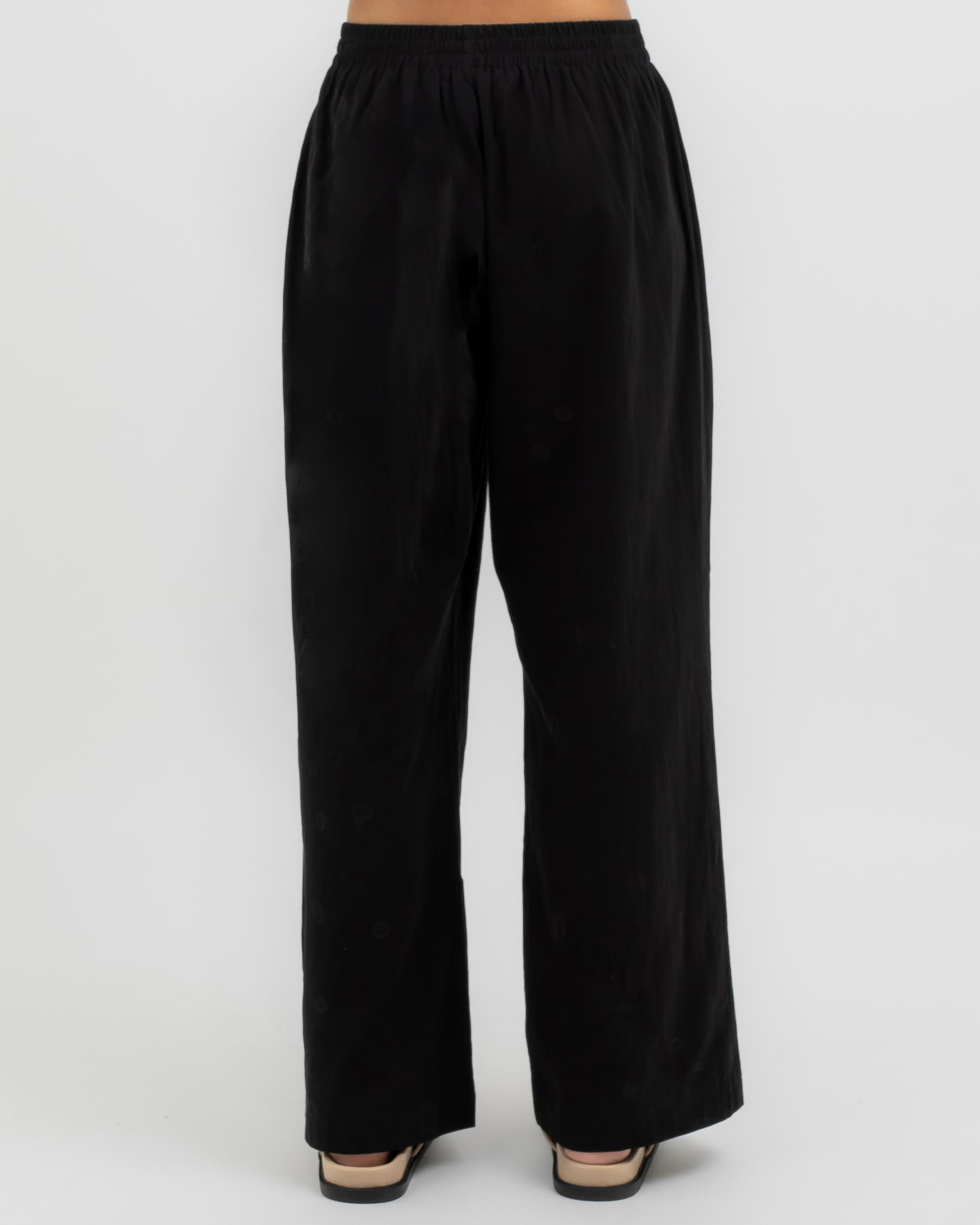 Shop Sweet Acacia Venice Pants In Black - Fast Shipping & Easy Returns ...