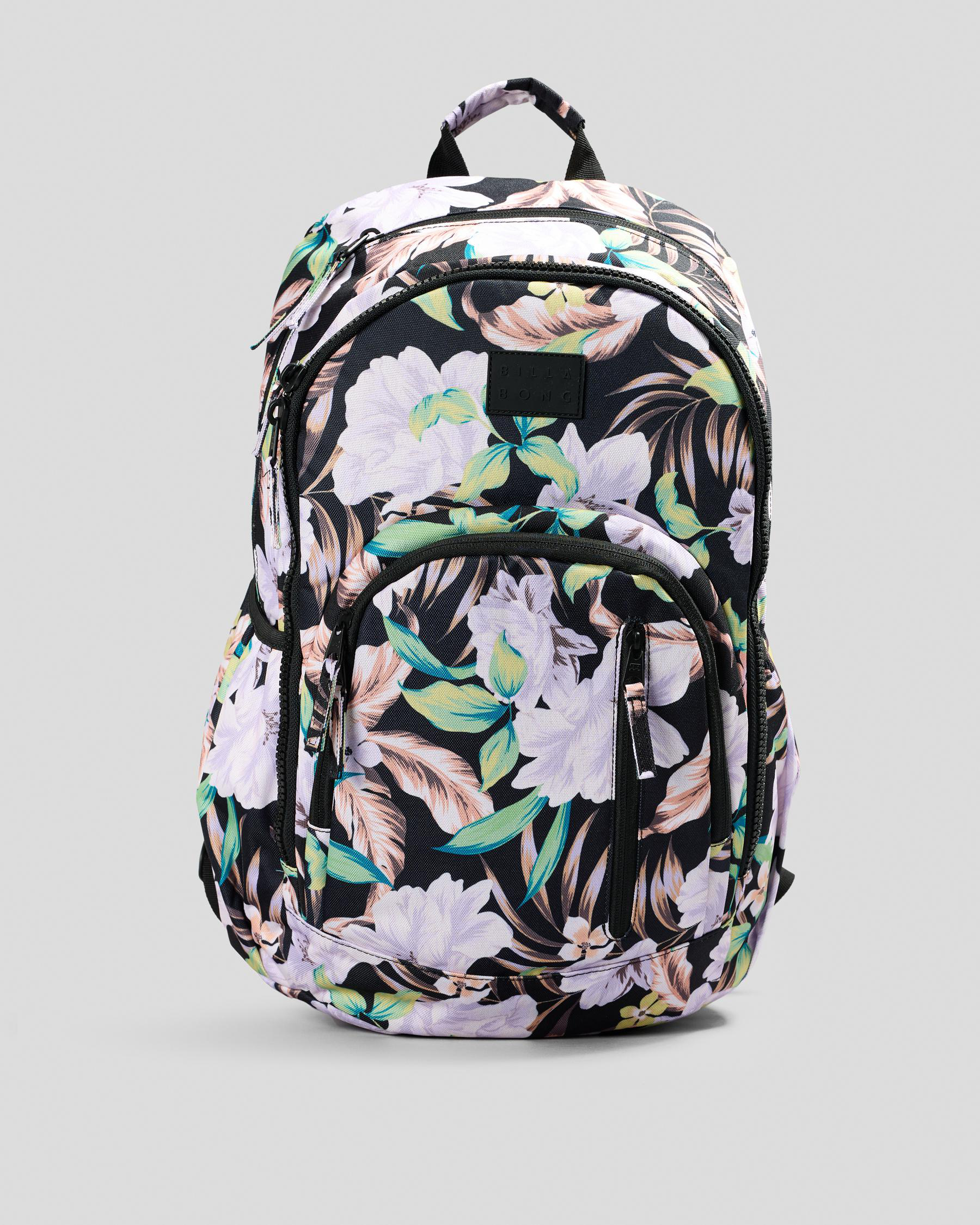 Shop Billabong Shadow Tropic Roadie Backpack In Black Pebble - Fast ...