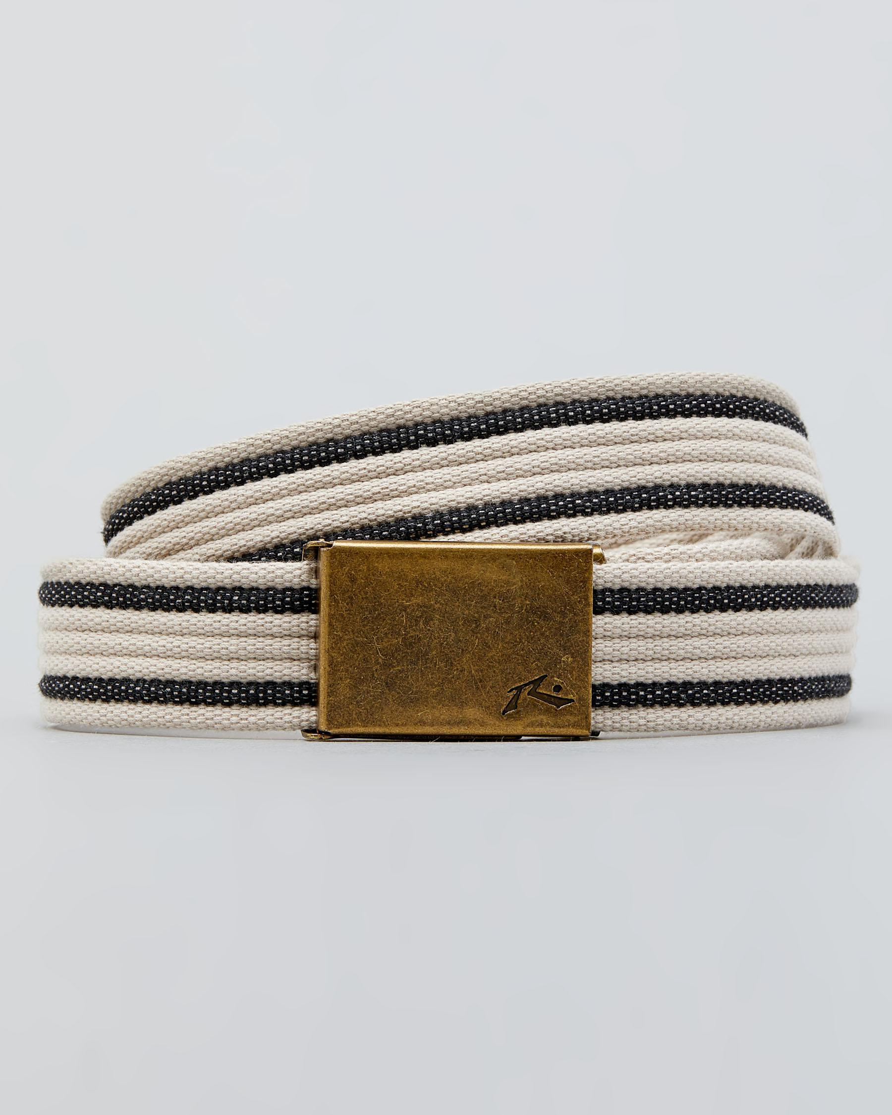Shop Rusty Ridgemont Web Belt In Humus - Fast Shipping & Easy Returns ...