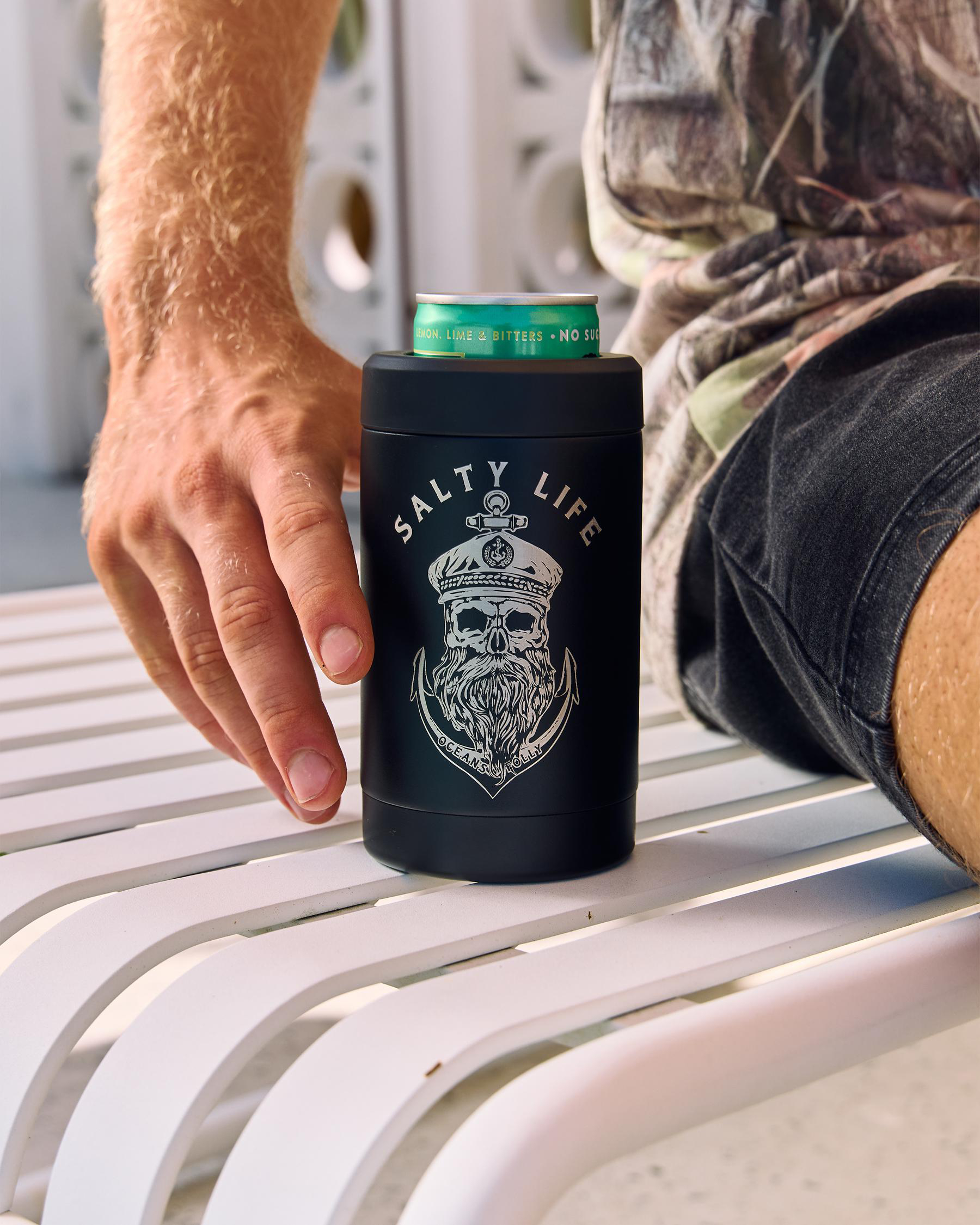 Salty Life Warhead Insulated Stubby Cooler In Black - FREE* Shipping ...