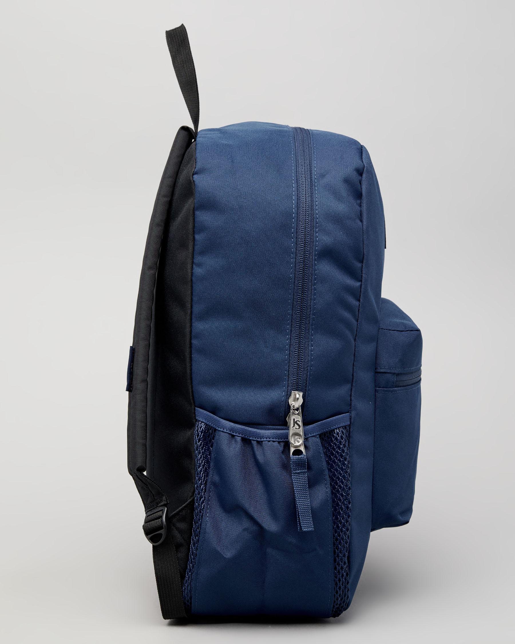 Shop JanSport Cross Town Backpack In Navy - Fast Shipping & Easy ...