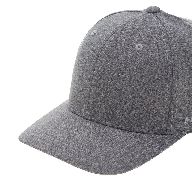 Shop Flexfit Worn By The World Cap In Grey Heather - Fast Shipping ...