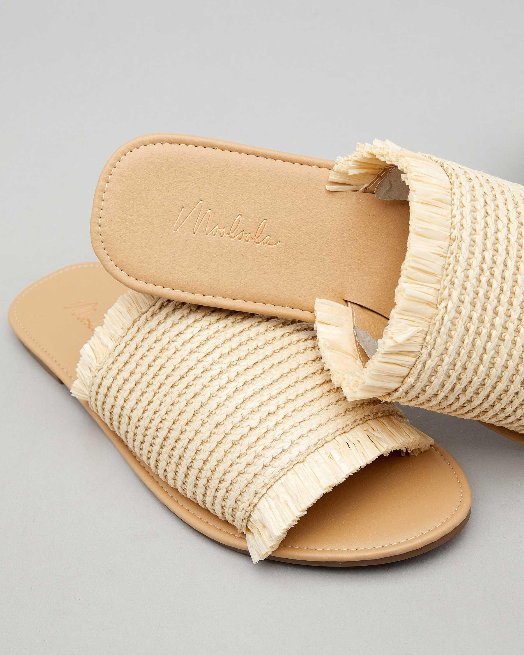Shop Mooloola Maddy Sandals In Natural - Fast Shipping & Easy Returns ...