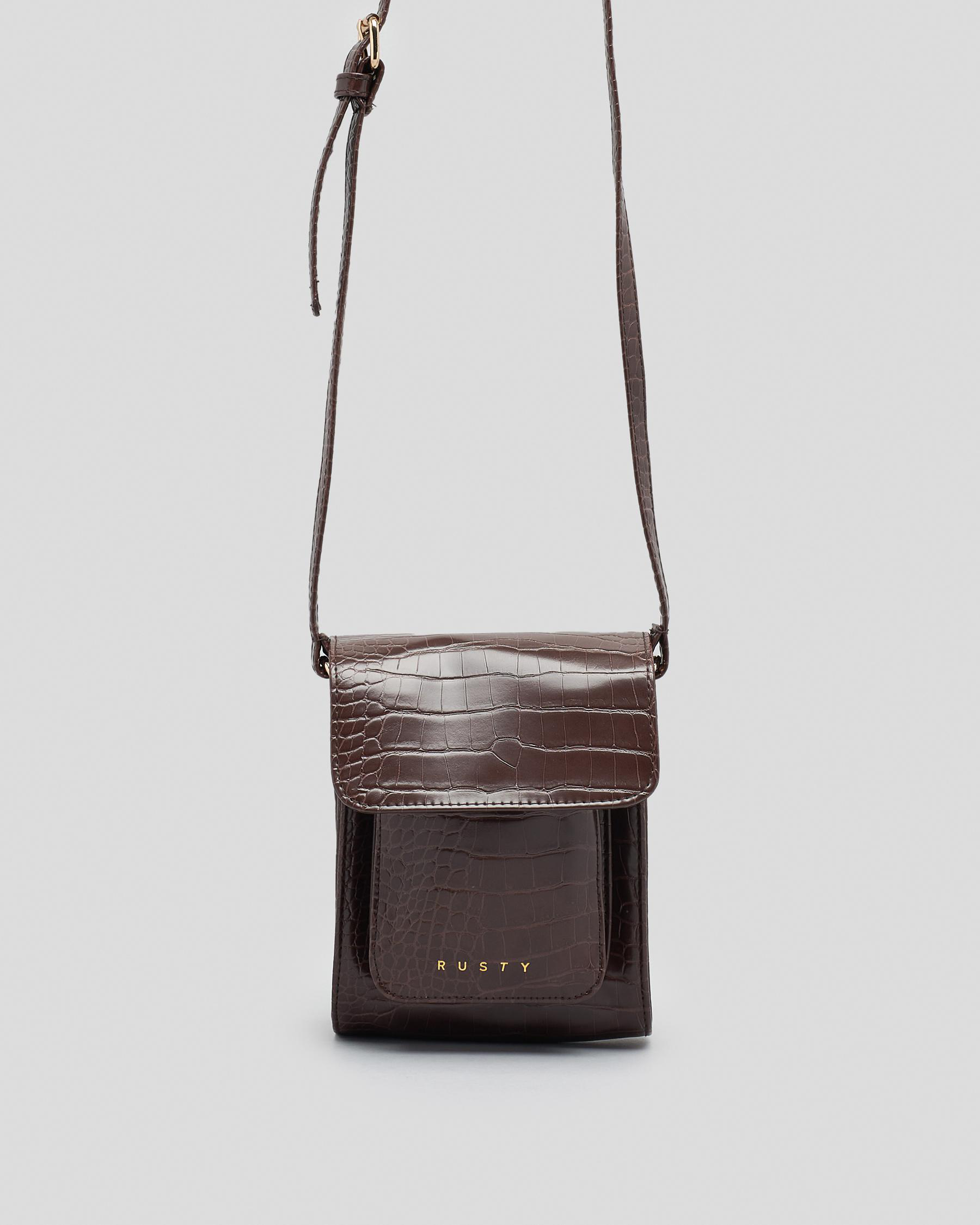 Shop Rusty Danielle Side Bag In Chocolate - Fast Shipping & Easy ...