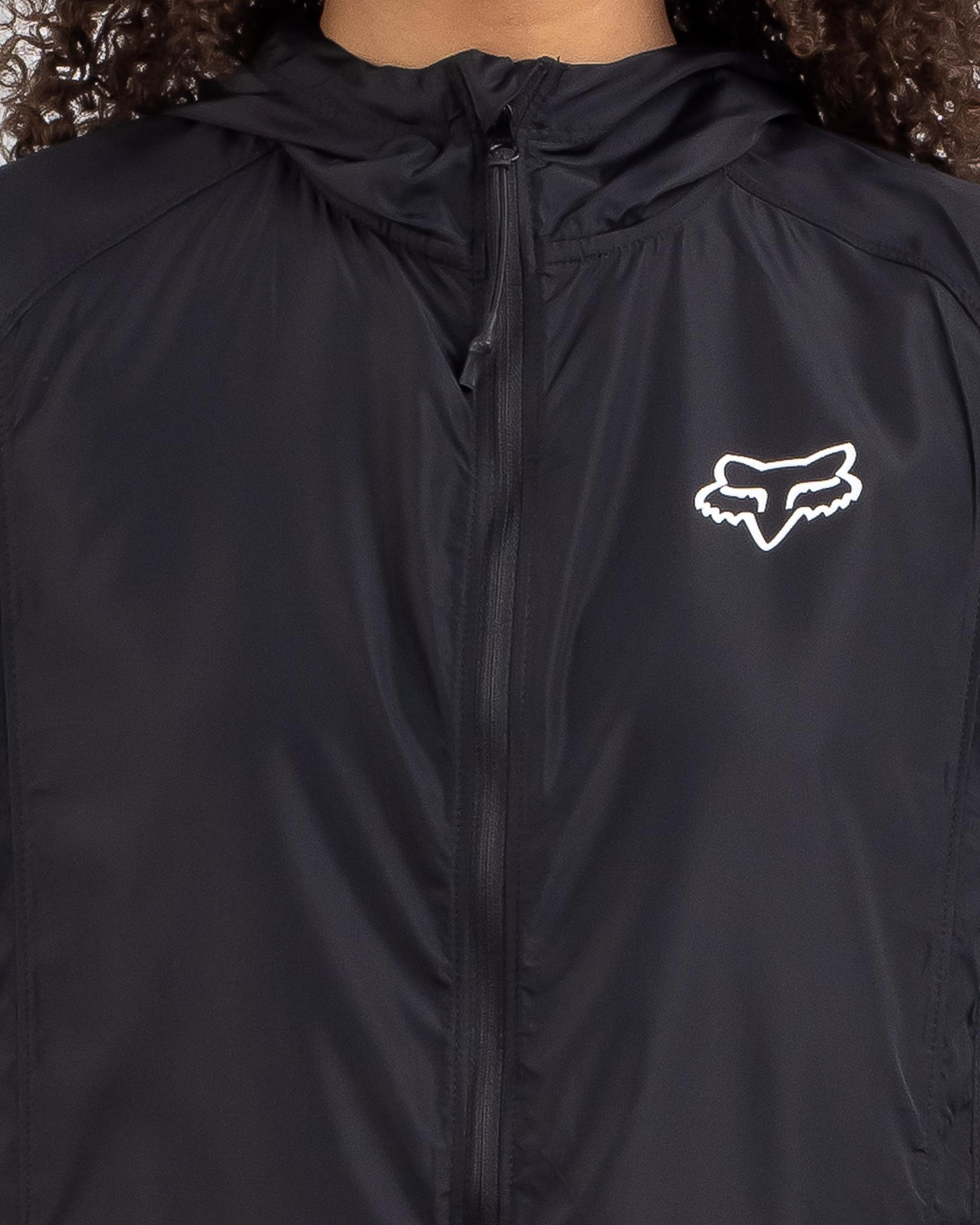 Shop Fox Boundary Windbreaker In Black - Fast Shipping & Easy Returns ...