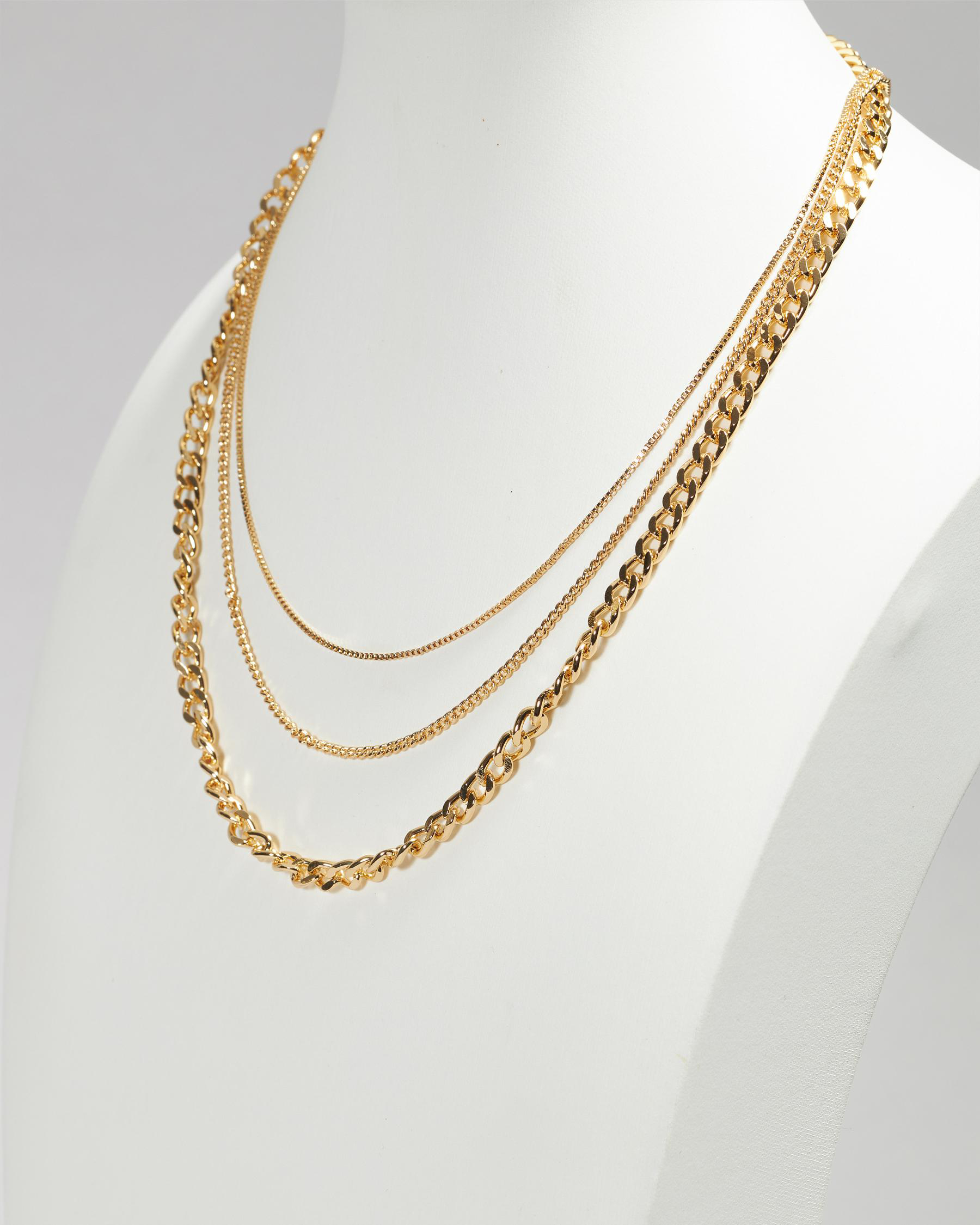 Shop Karyn In LA Tabitha Necklace Pack In Gold - Fast Shipping & Easy Returns - City Beach Australia