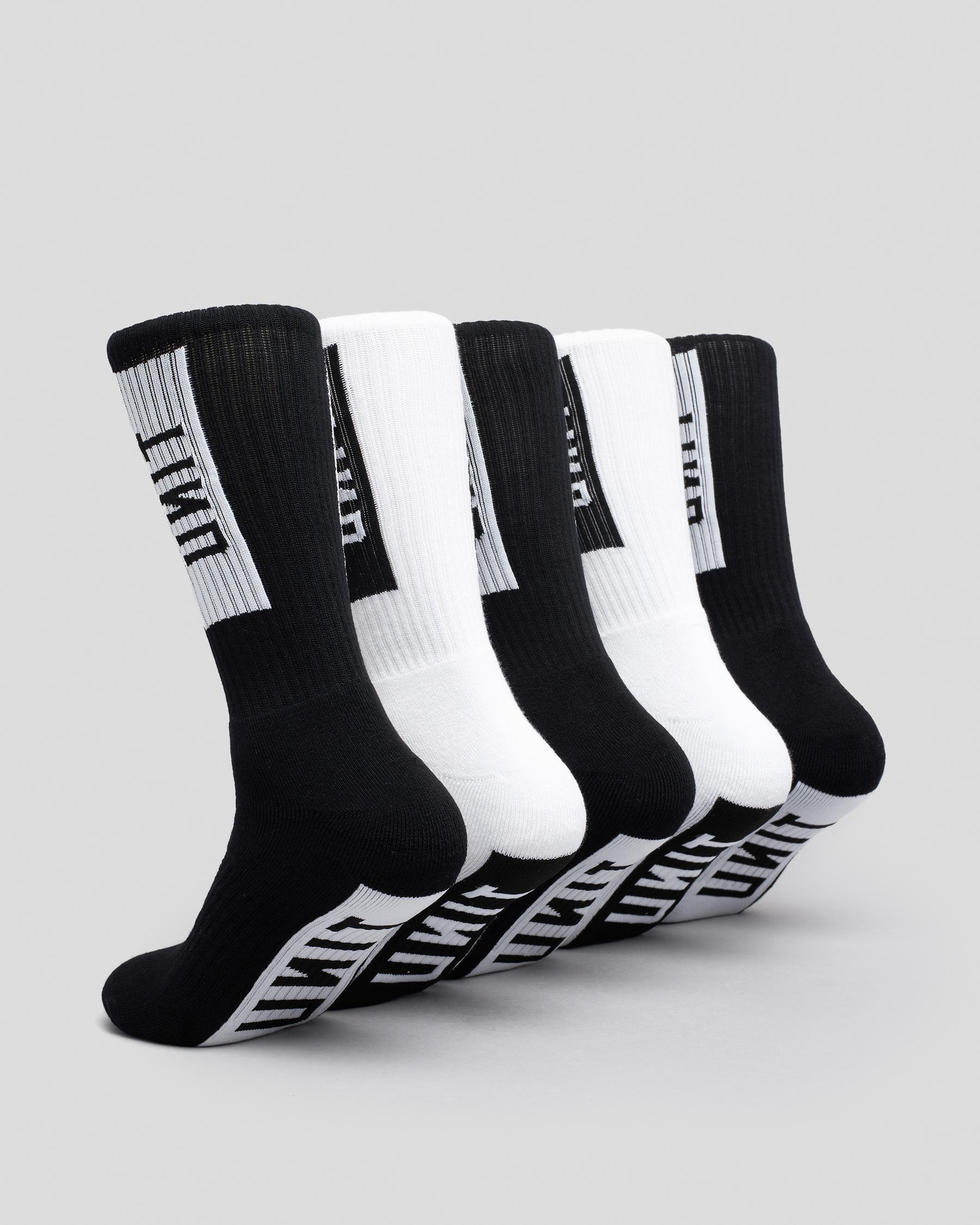 Shop Unit Box Socks 5 Pack In Multi - Fast Shipping & Easy Returns ...