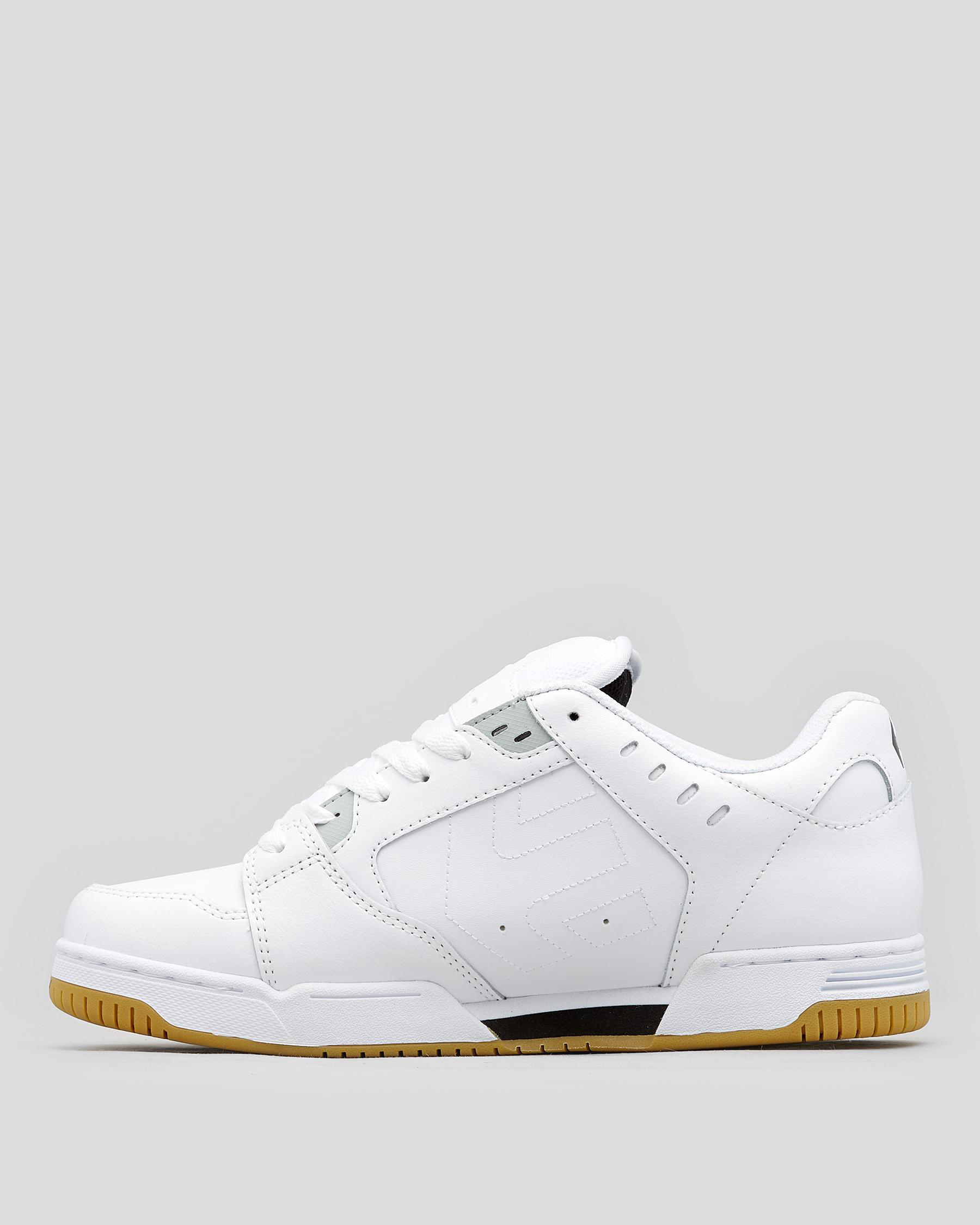 Shop Etnies Faze Shoes In White/black/gum - Fast Shipping & Easy ...