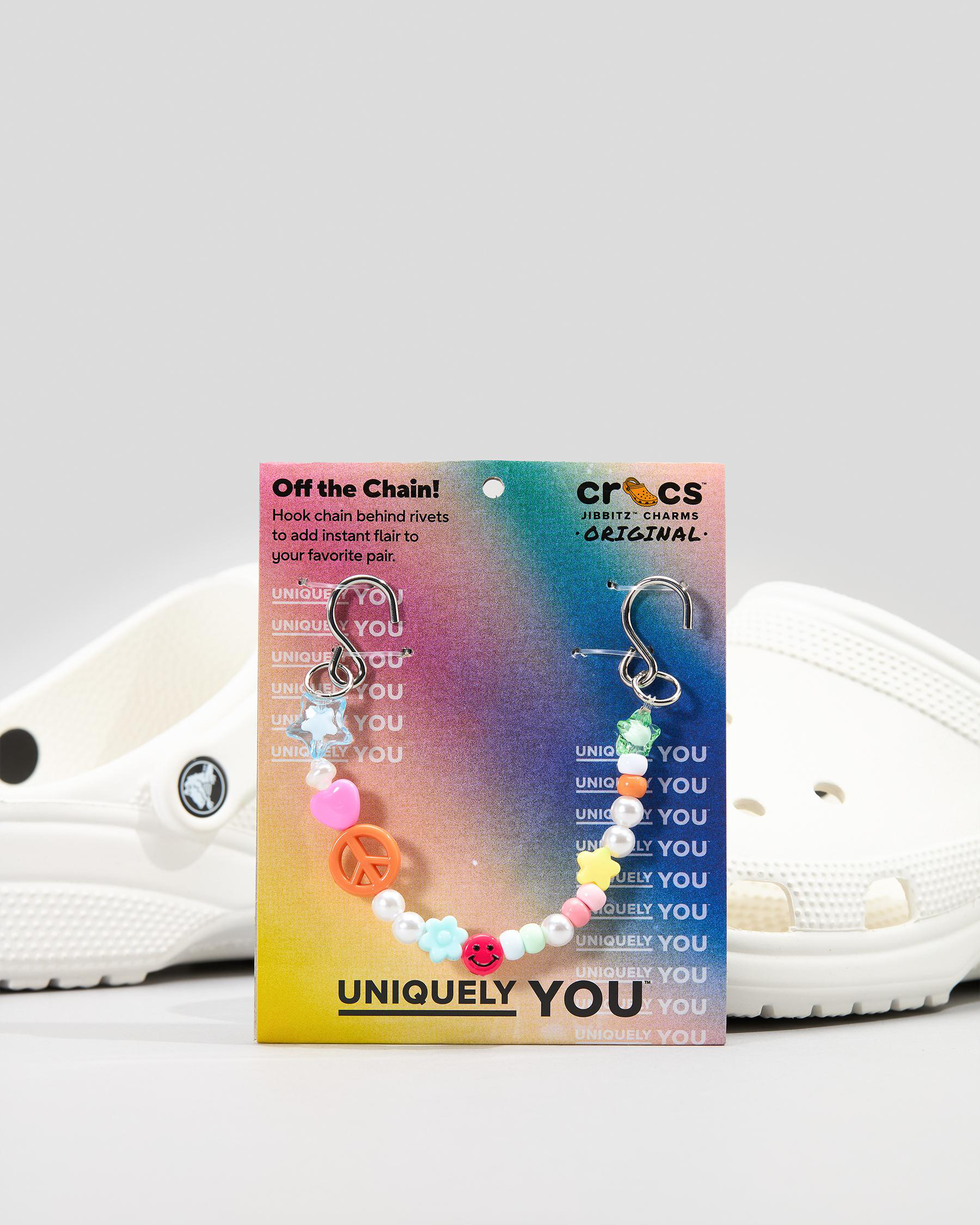 Shop Crocs Beaded Strap Chain Jibbitz In Multi - Fast Shipping & Easy ...