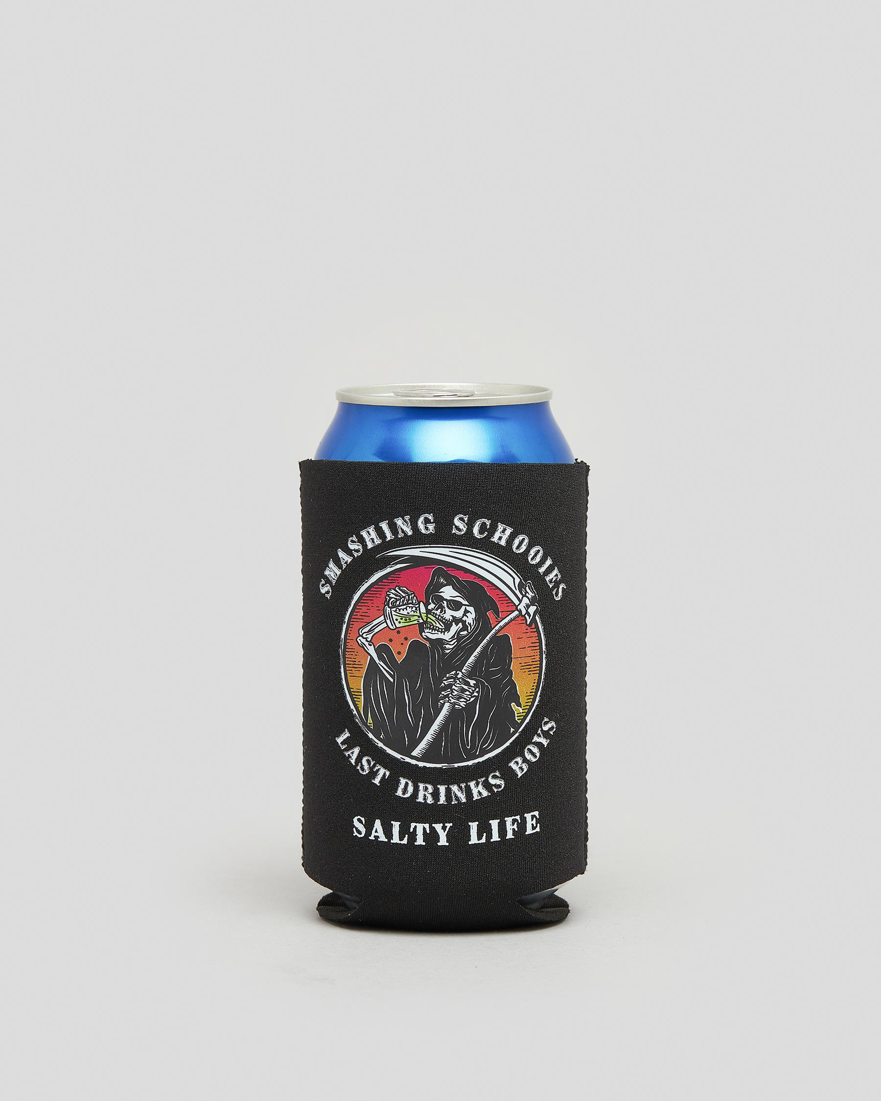 Shop Salty Life Vagabond Stubby Cooler In Black - Fast Shipping & Easy ...