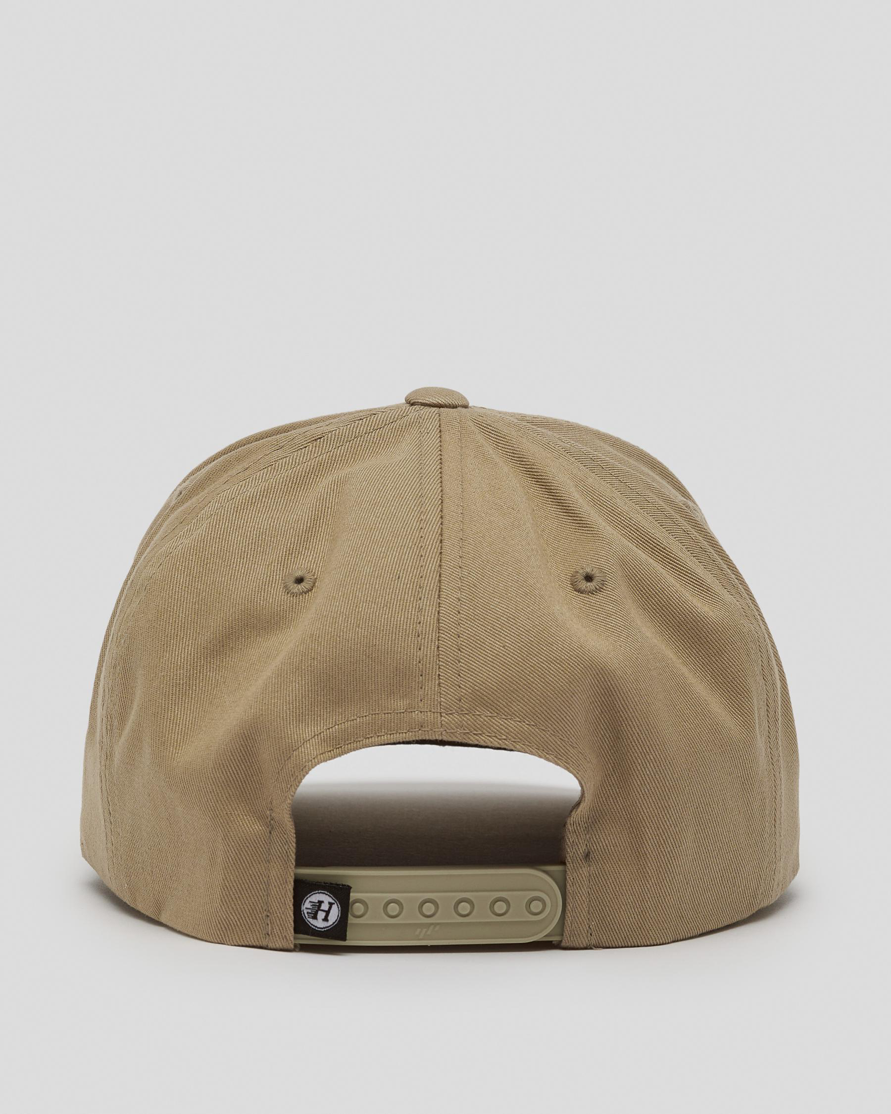 Shop The Mad Hueys Ahoy Ahoy FKR Twill Snapback Cap In Tan - Fast ...
