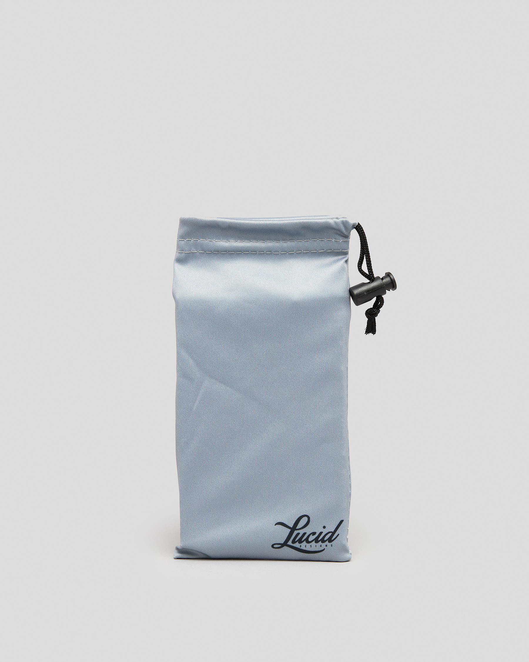 Shop Lucid Steady Sunglasses Satchel In Grey - Fast Shipping & Easy ...