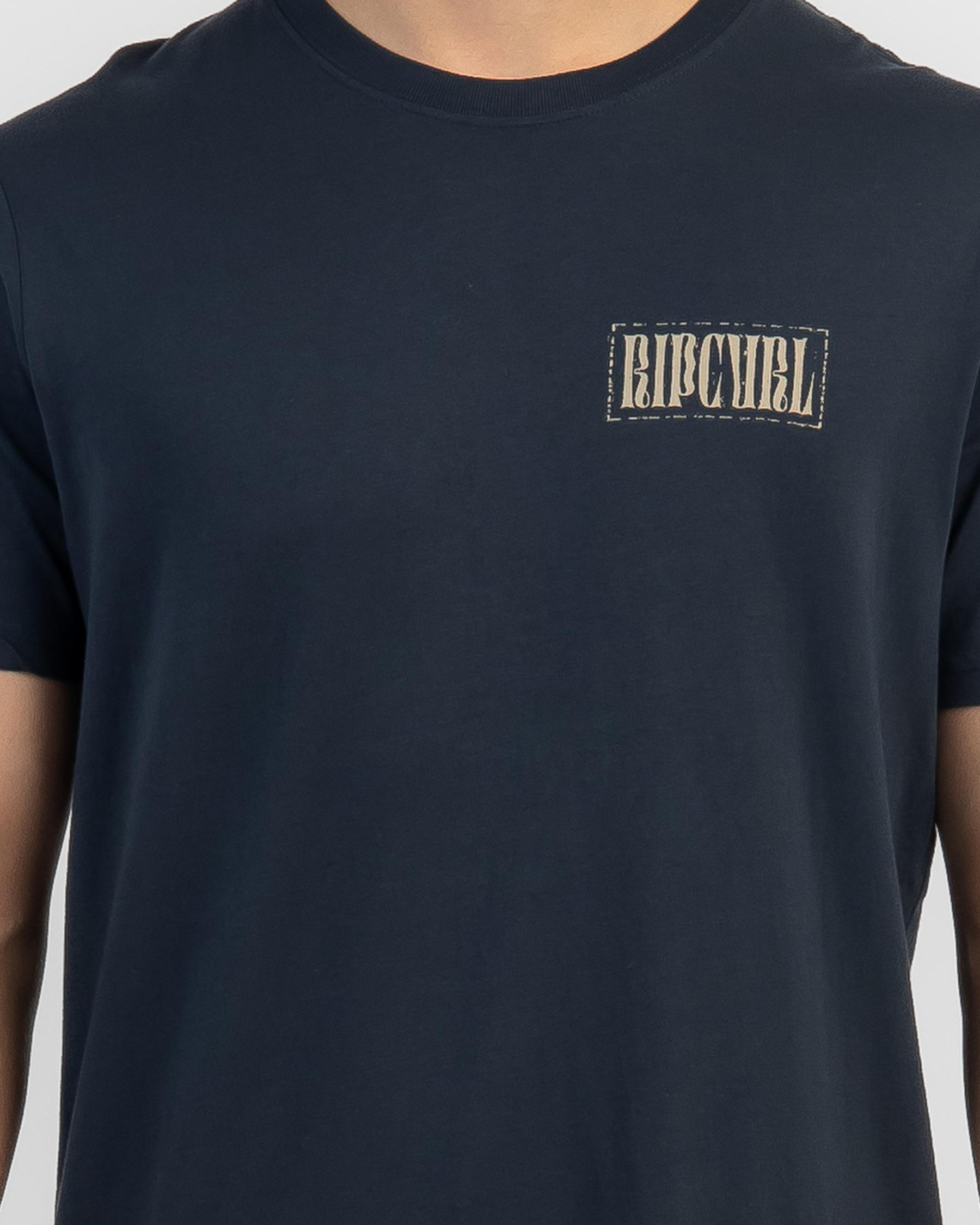 Shop Rip Curl Unity T-Shirt In Dark Navy - Fast Shipping & Easy Returns ...