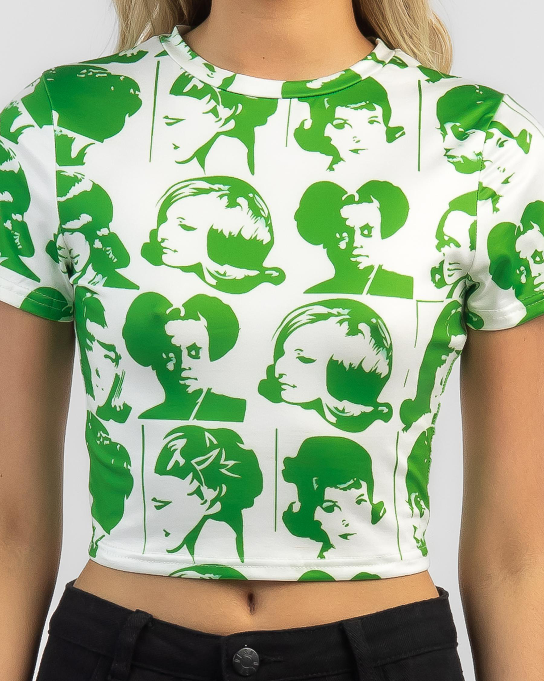 Shop 8 Birdies She's An Icon Tee In Green - Fast Shipping & Easy ...